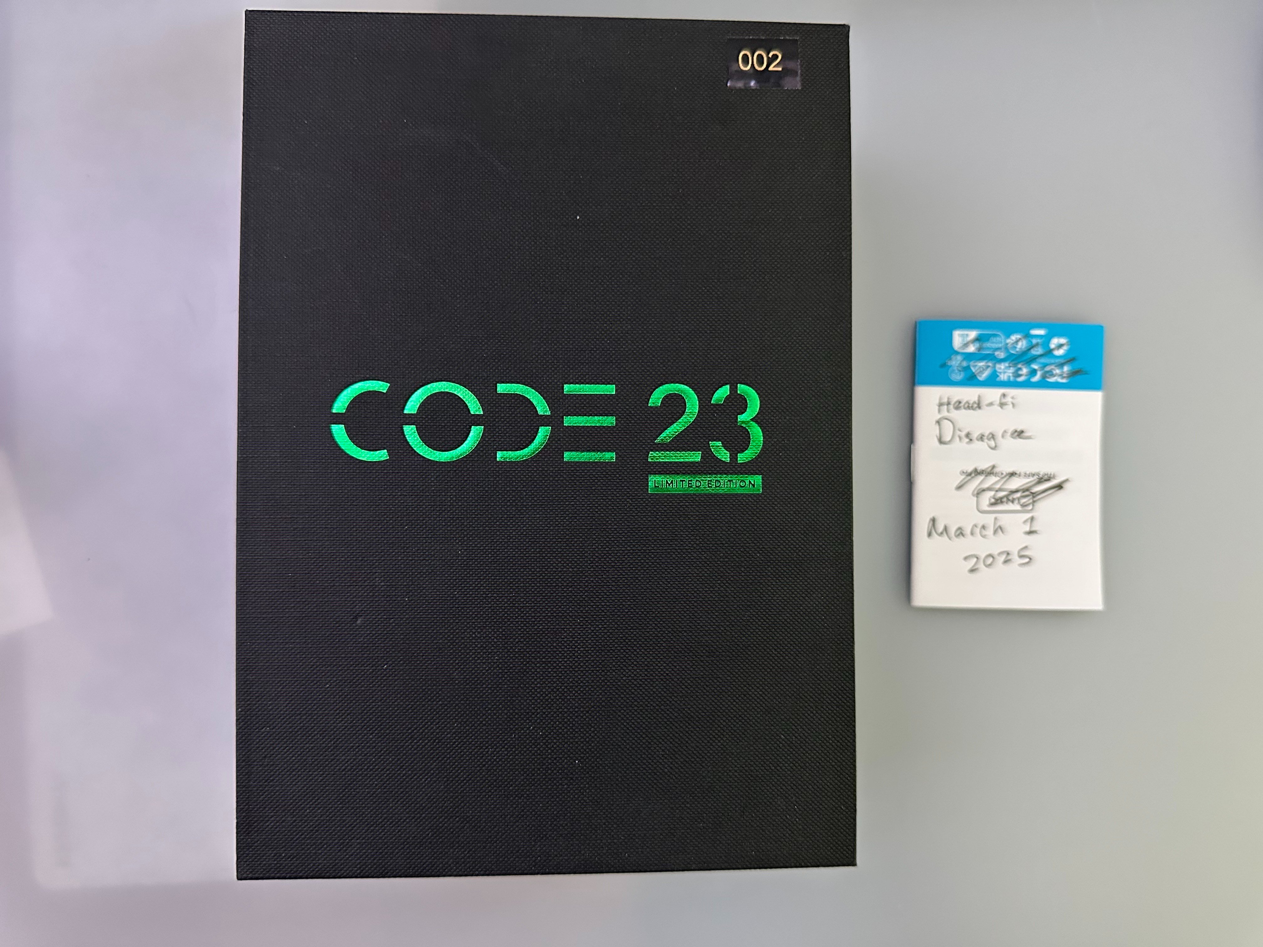 Closed: Effect Audio Code 23 Limited Edition Cyber Green #2/100 ...