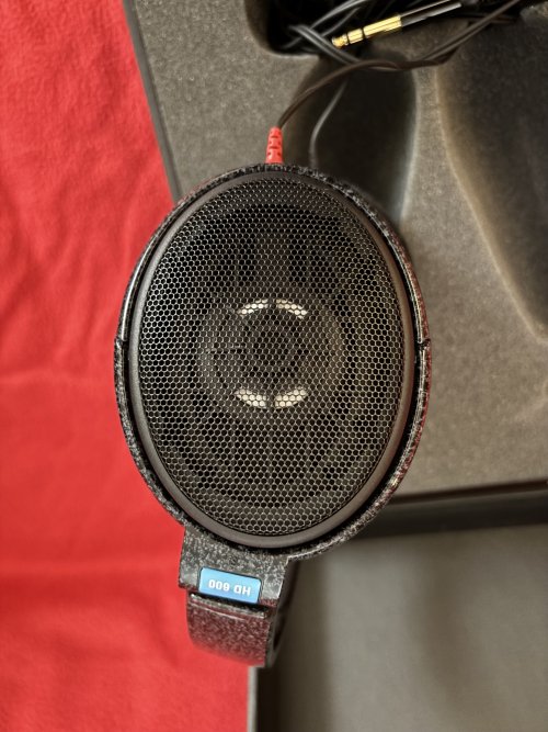 Sold: Sennheiser HD600 classic (marbled headband) - The Legend ...