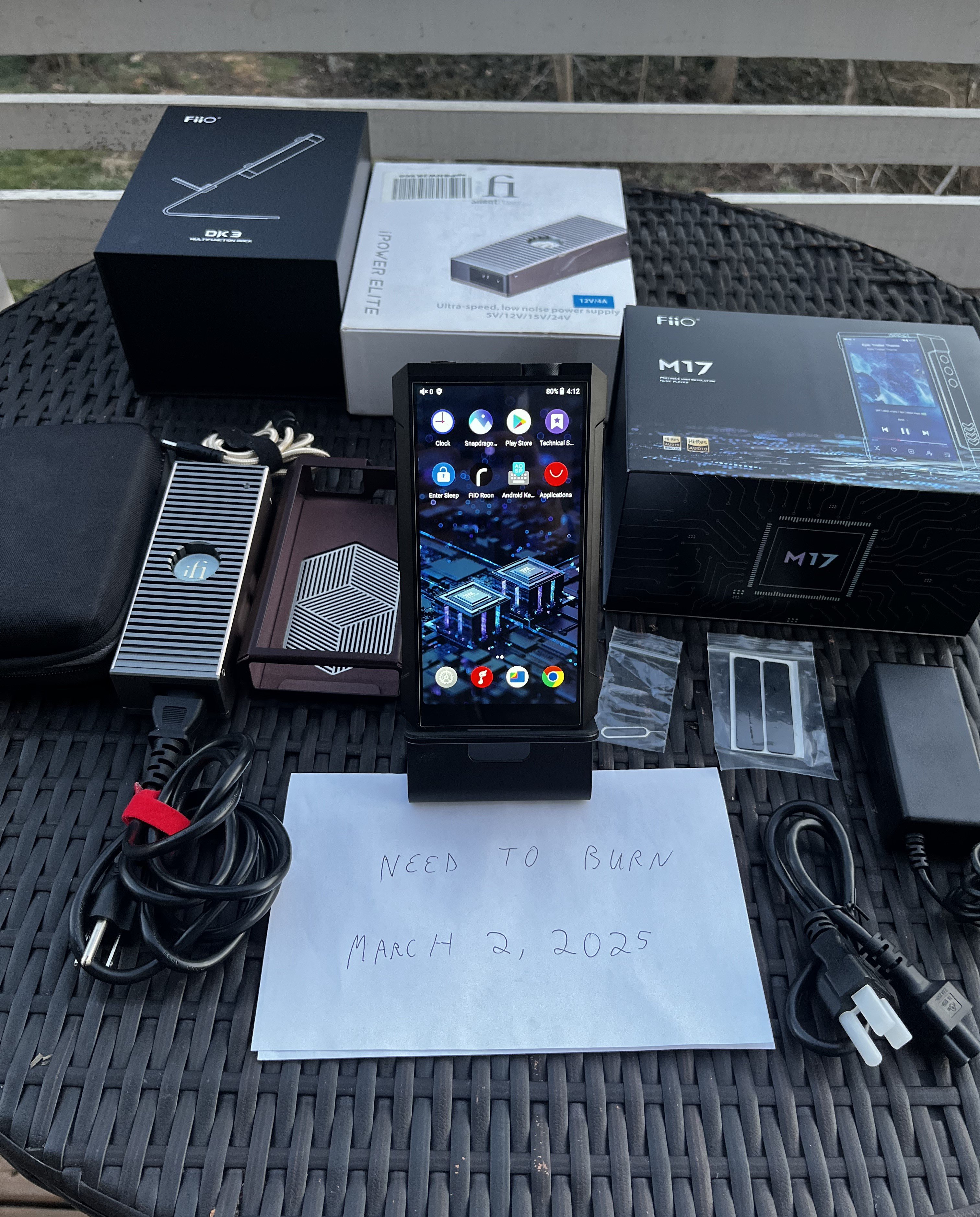 Sold: FiiO M17 DAP with iFi Elite Linear Power Supply | Headphone Reviews and Discussion - Head ...