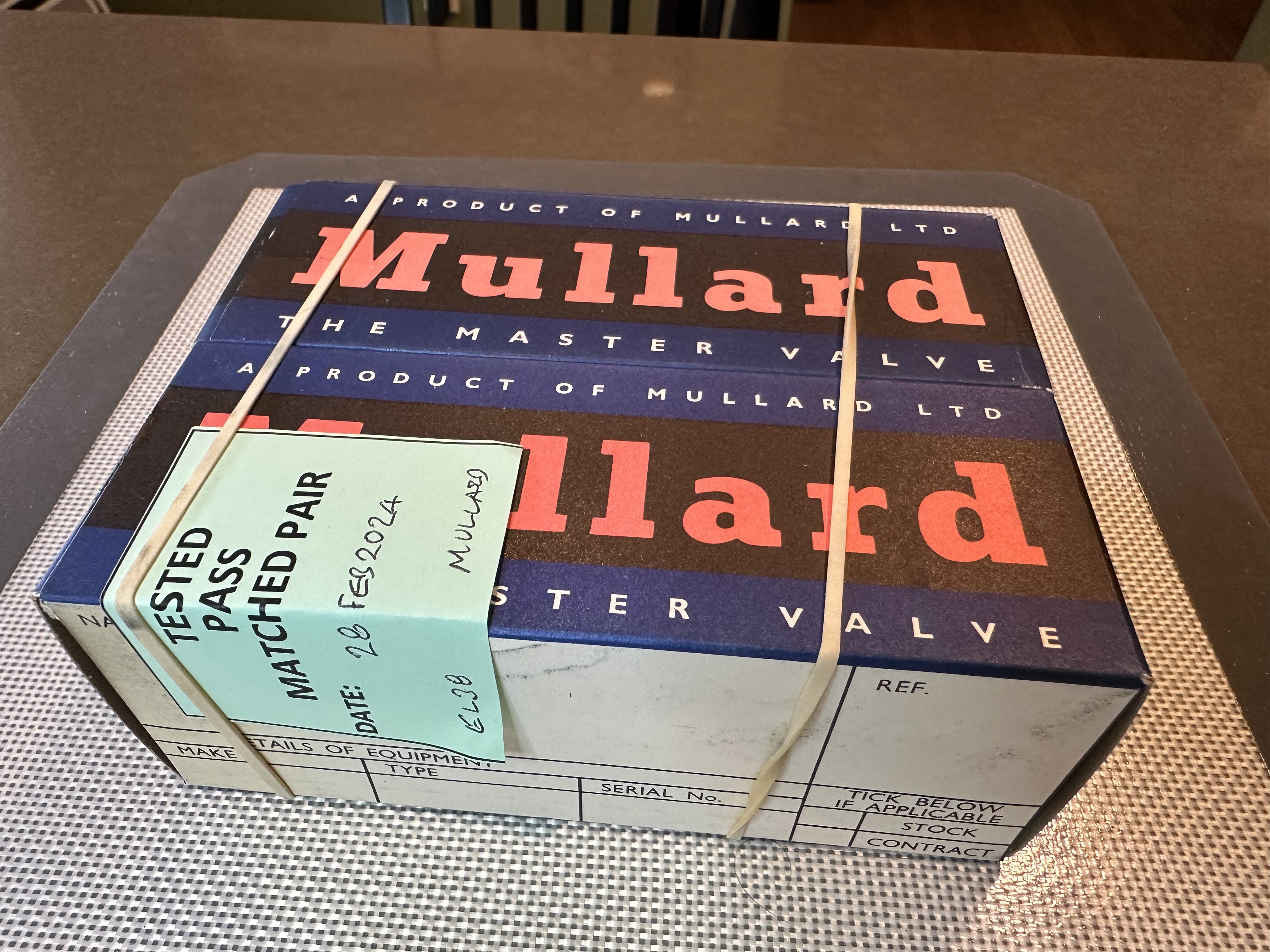 Sold: Mullard EL38 NOS Matched Pair Tubes | Headphone Reviews and ...