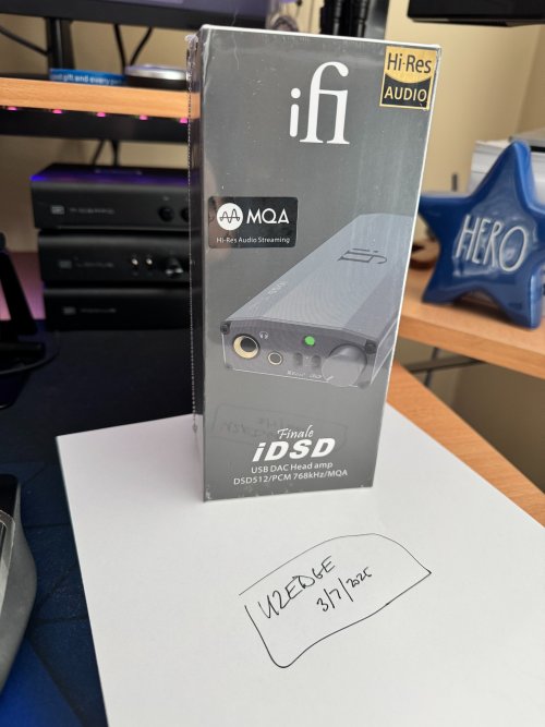 Sold: NEW / SEALED iFi Audio Micro iDSD Signature Finale | Headphone ...