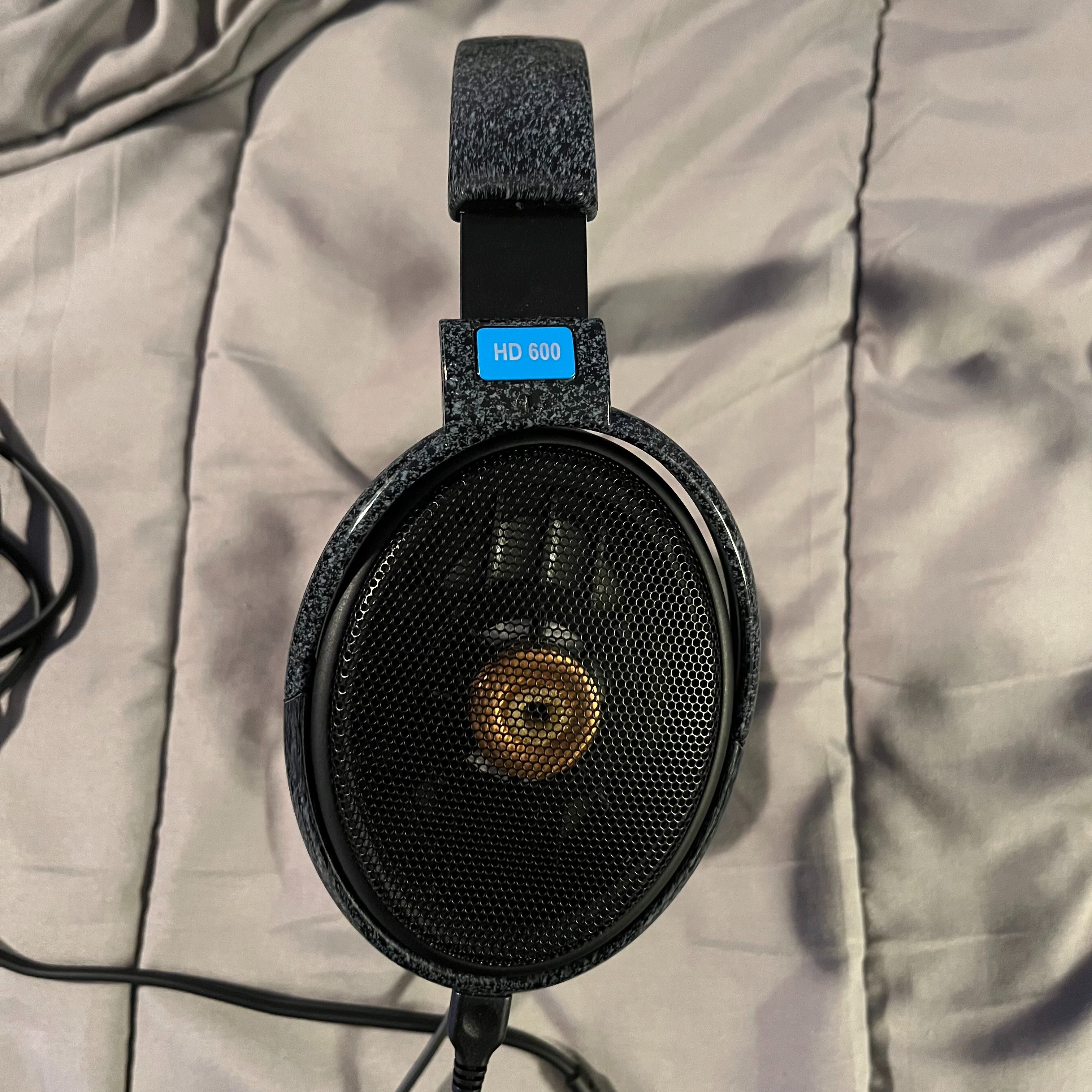 Sold: Sennheiser HD600 (Marble, Custom Cans mod) | Headphone Reviews ...