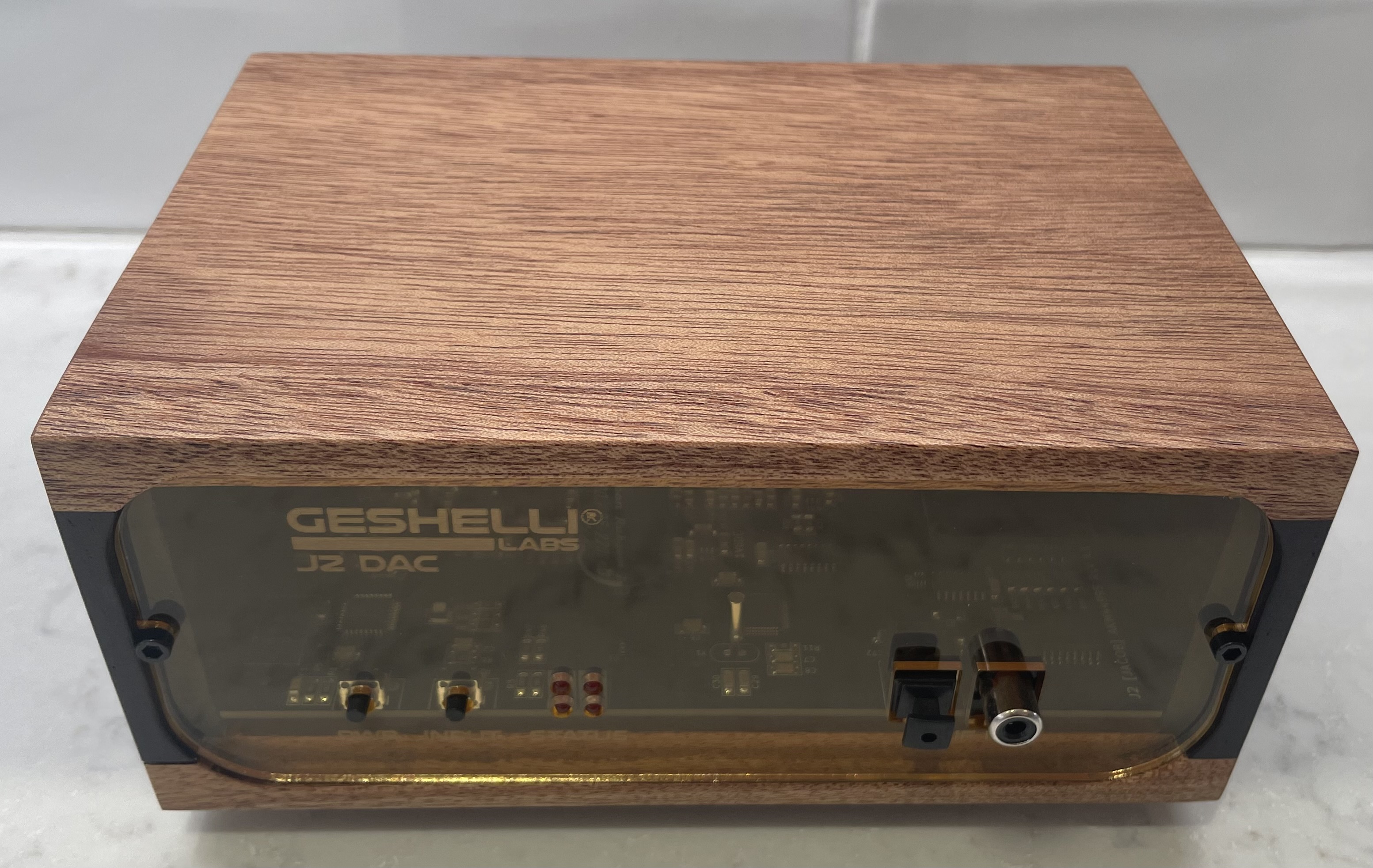 Sold: Geshelli J2s AKM 4499 DAC Mahogany / Wenge | Headphone Reviews ...