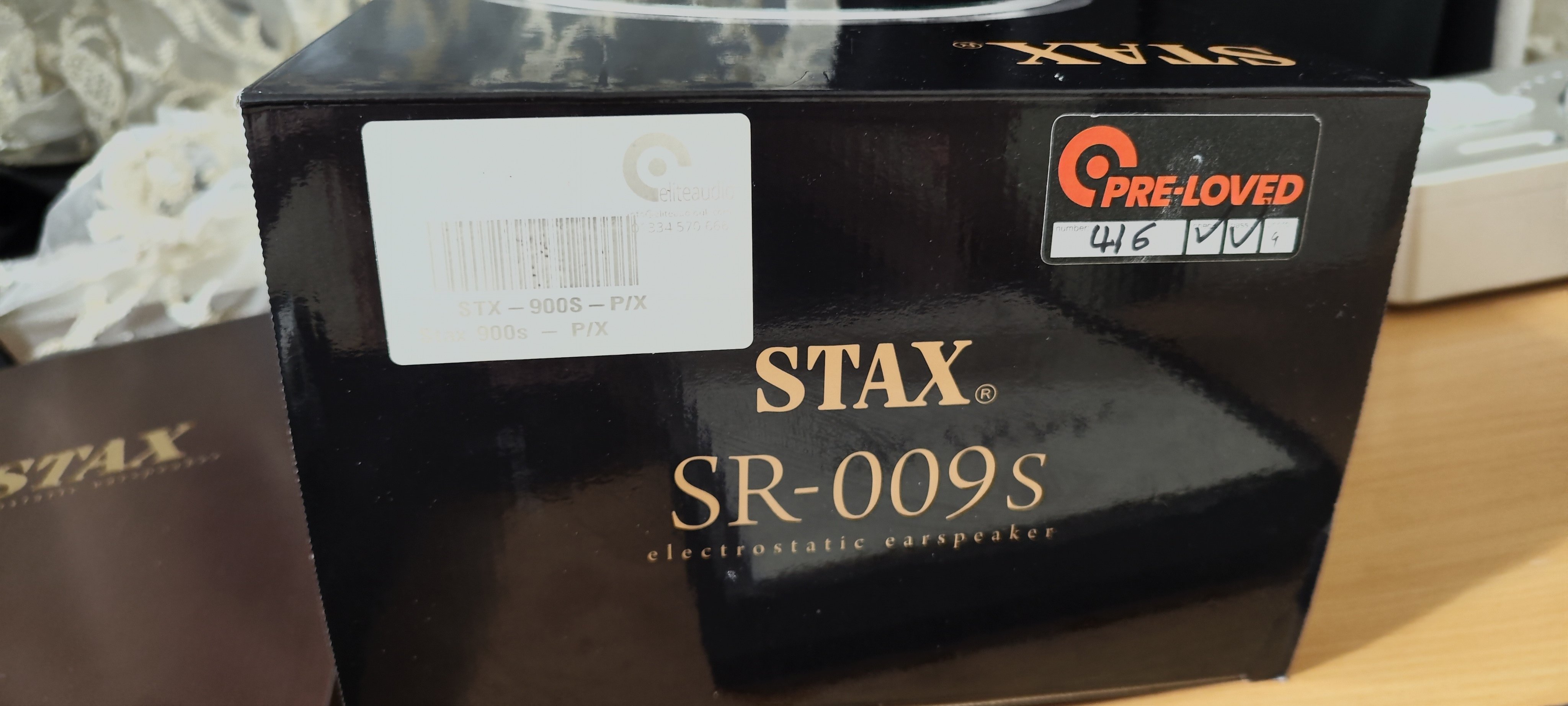 Sold: Stax 009S 🍓 Electrostatic Headphones 🍇 Free worldwide shipping ...