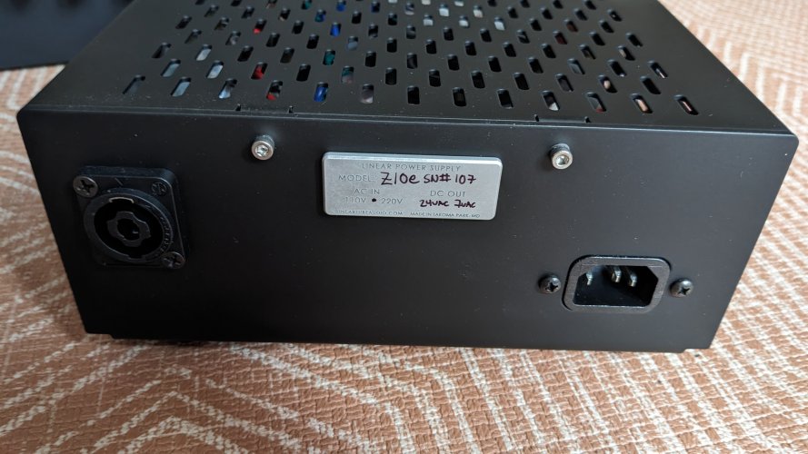 Closed: sold offsite* LTA Z10e (Linear Tube Audio) amplifier 220v ...