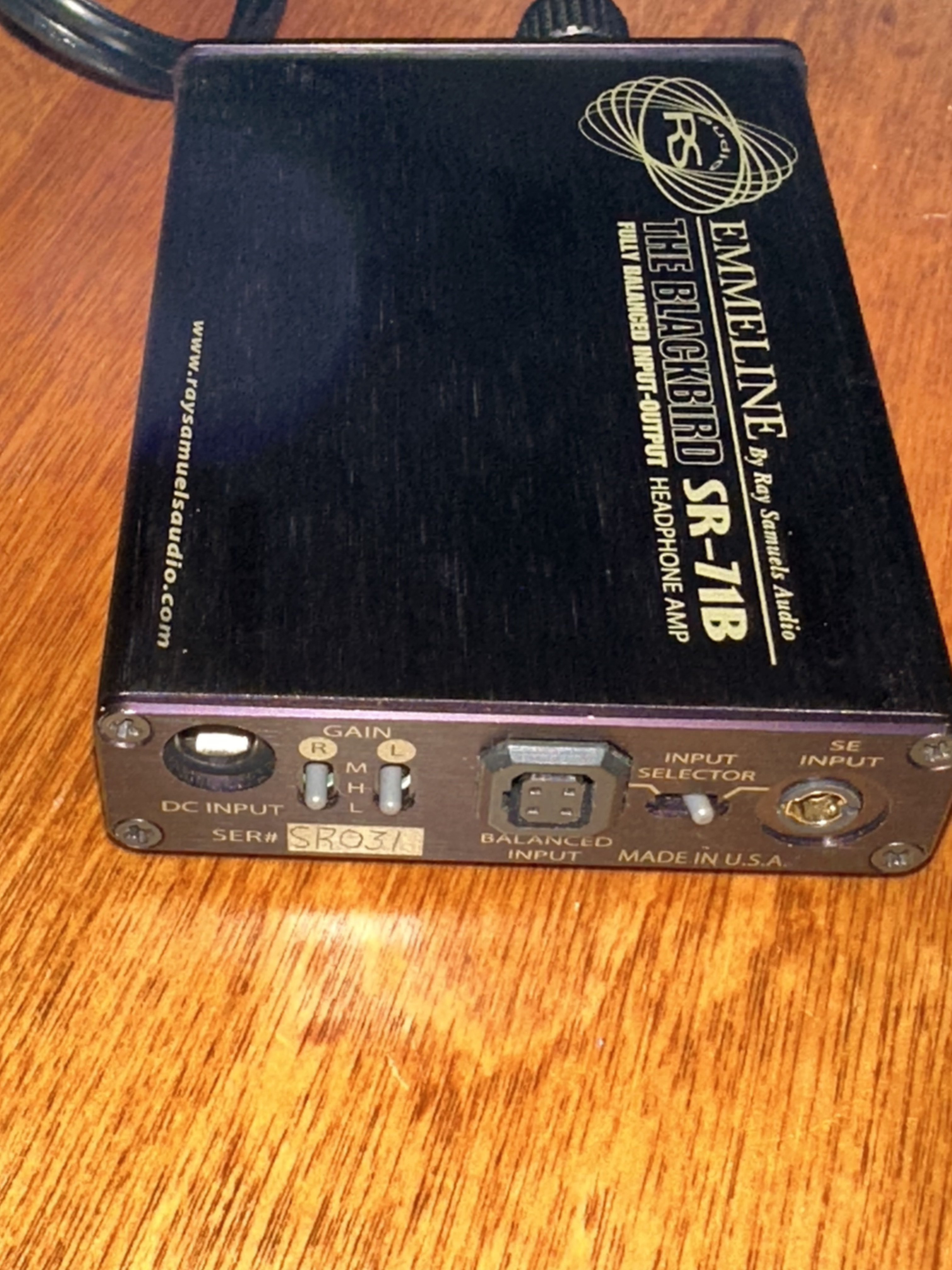 Ray Samuels SR-71b with two 2.5mm to RSA adapters. | Headphone Reviews ...