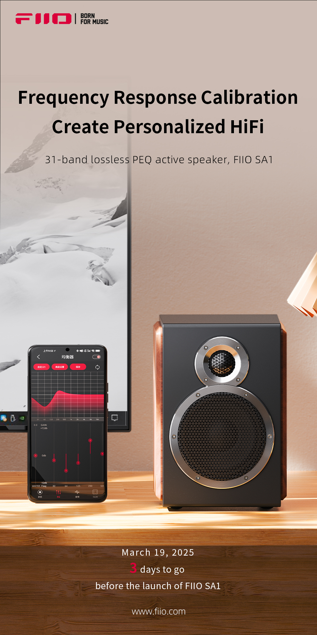 31-band lossless PEQ active speaker, FIIO SA1 | Headphone Reviews and Discussion - Head-Fi.org