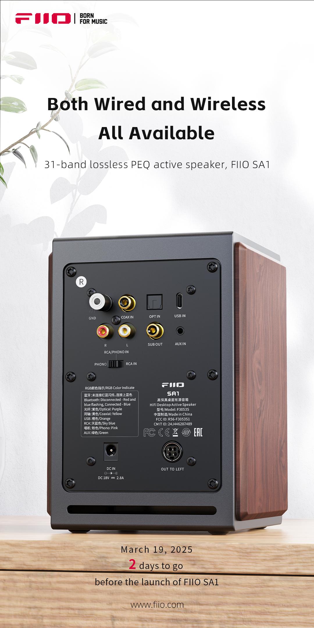 31-band lossless PEQ active speaker, FIIO SA1 | Headphone Reviews and Discussion - Head-Fi.org