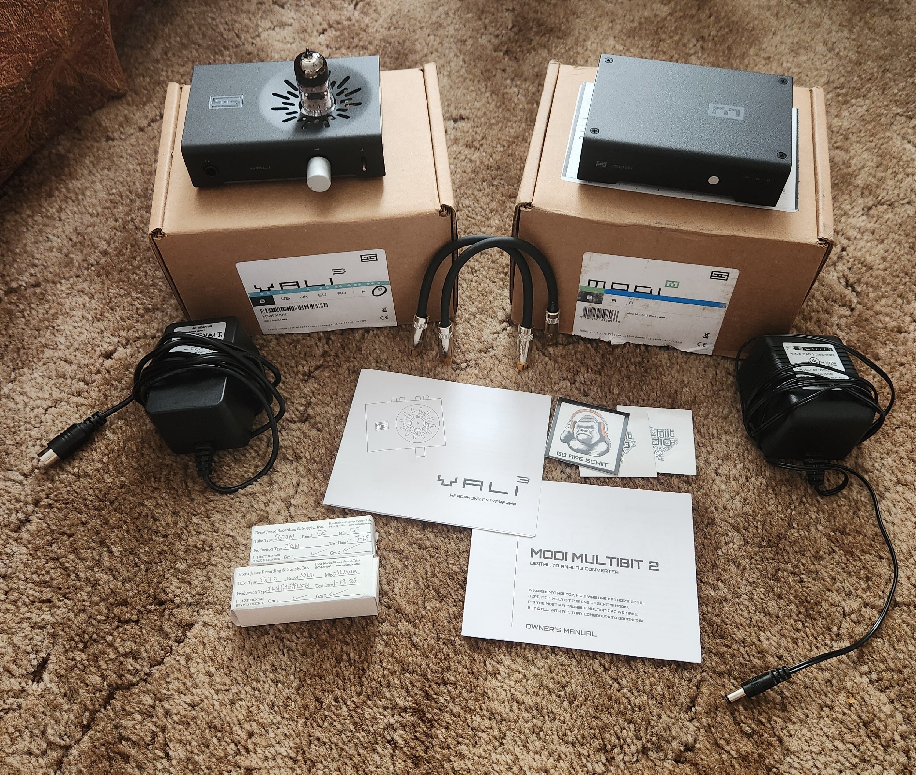 Closed: Schiit Modi Multibit 2 DAC - Vali 3 AMP - Pyst RCA Cables - 2 ...