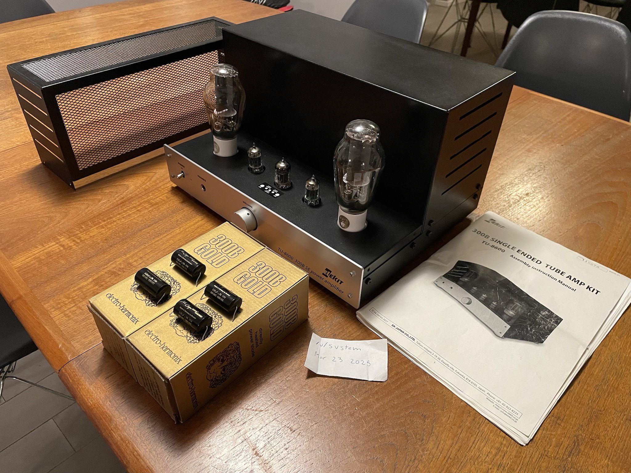 Closed: Upgraded Elekit TU-8600R 300B tube amp with Lundahl ...
