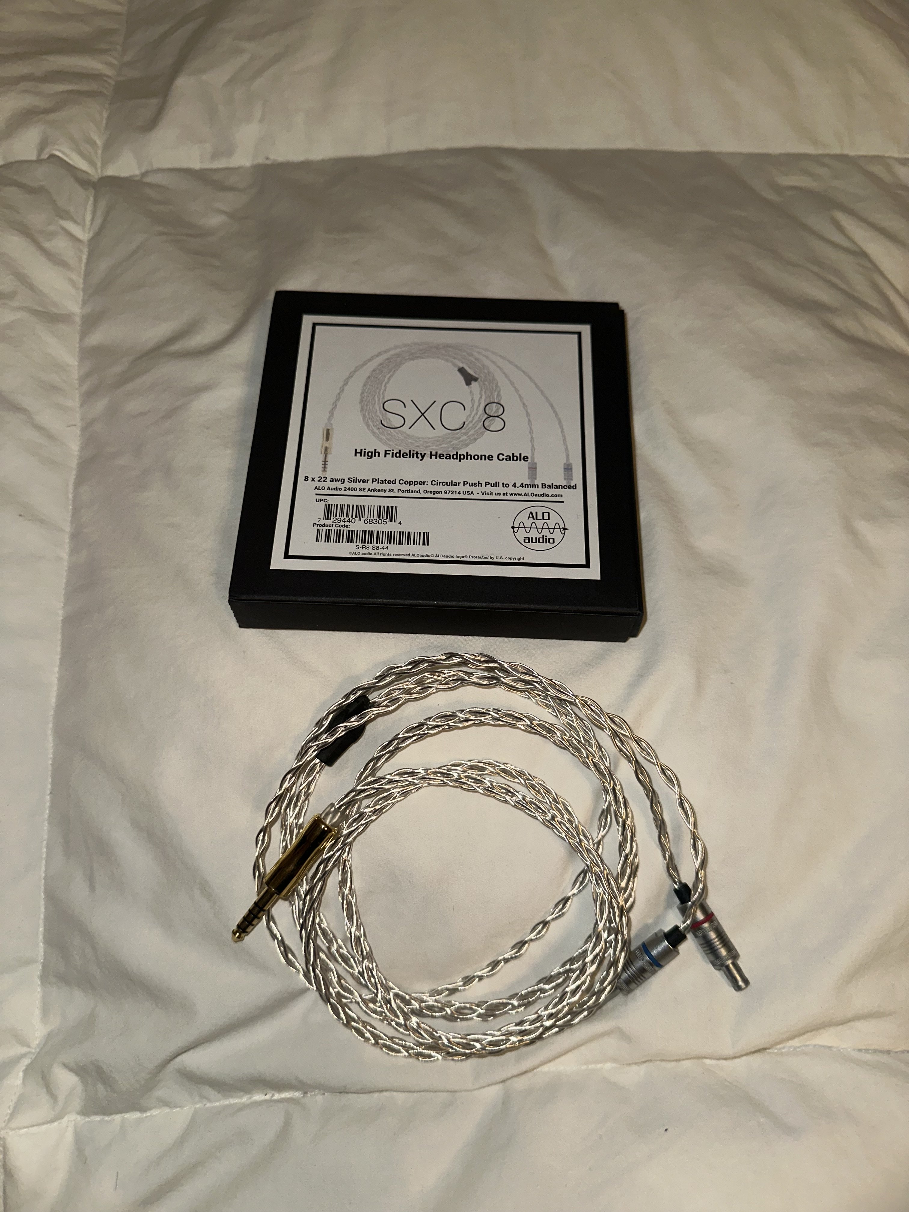 Closed: ALO Audio. SXC 8 for HD 800 and Campfire Cascade. 4.4mm ...