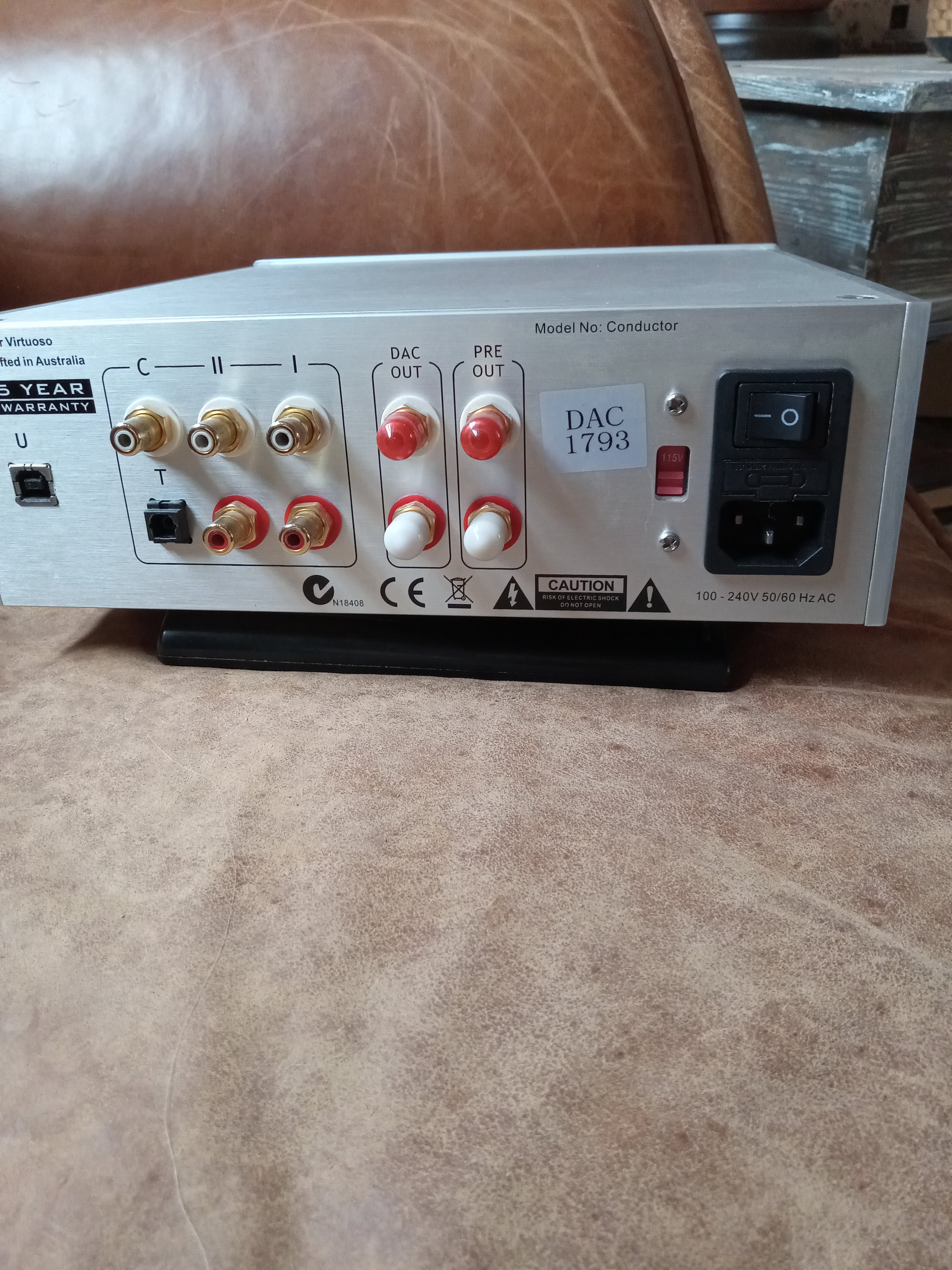 Closed: Burson Conductor Virtuoso headphone amplifier w/ DAC ...