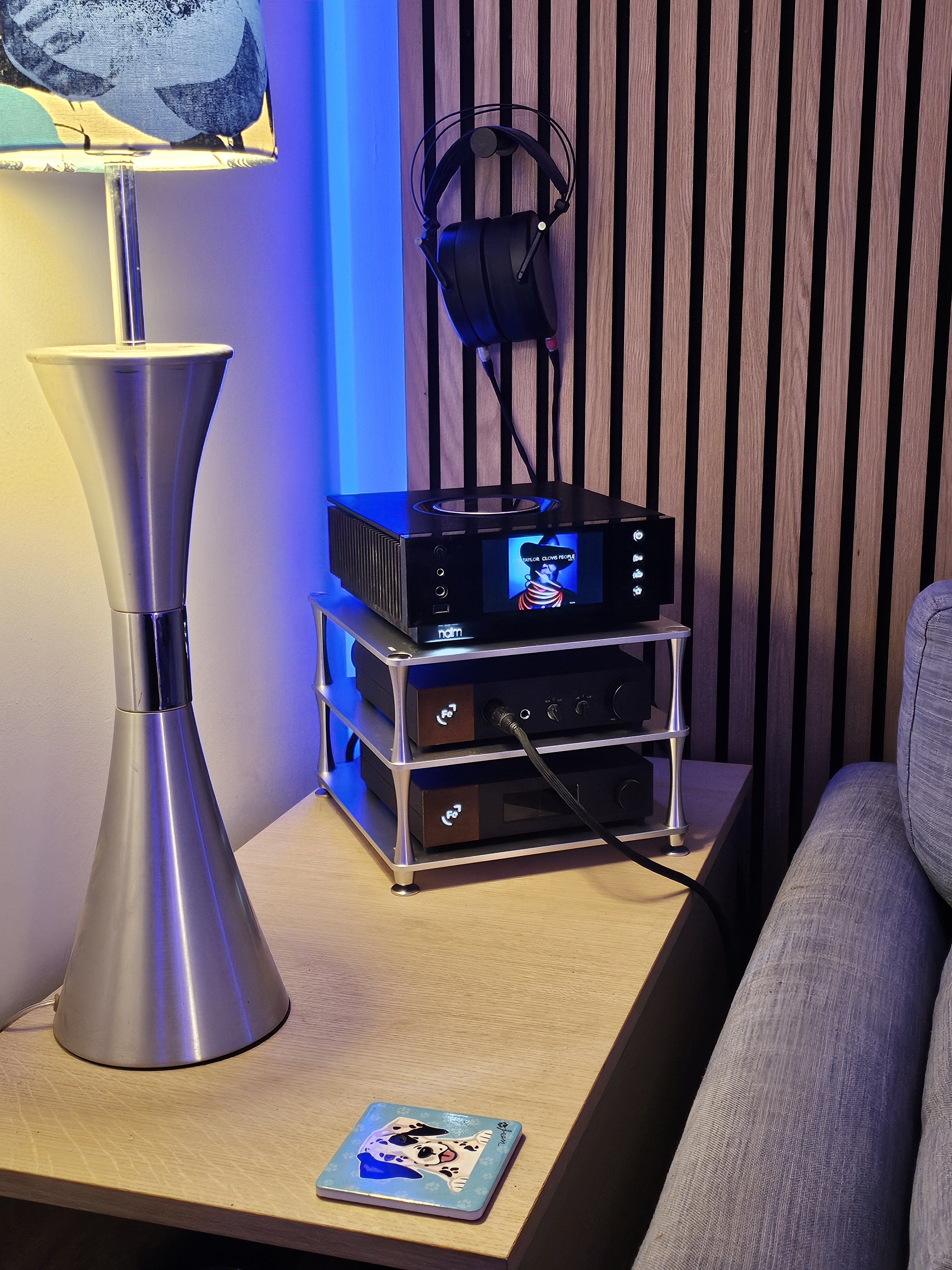 Show us your Head-Fi station at it's current state. No old pictures ...