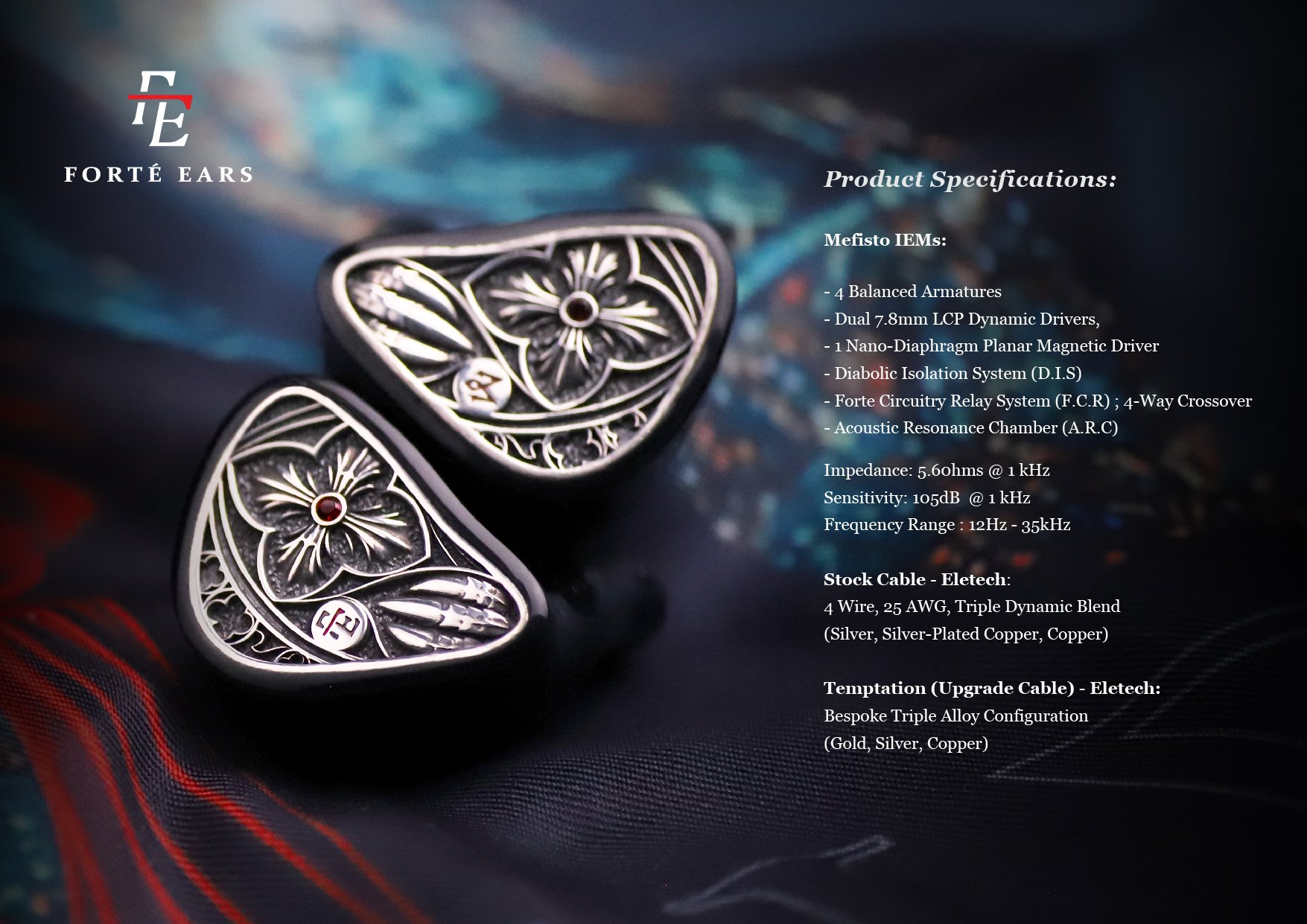 The Devil Takes the Stage – Forté Ears Mefisto Has Arrived | Headphone ...