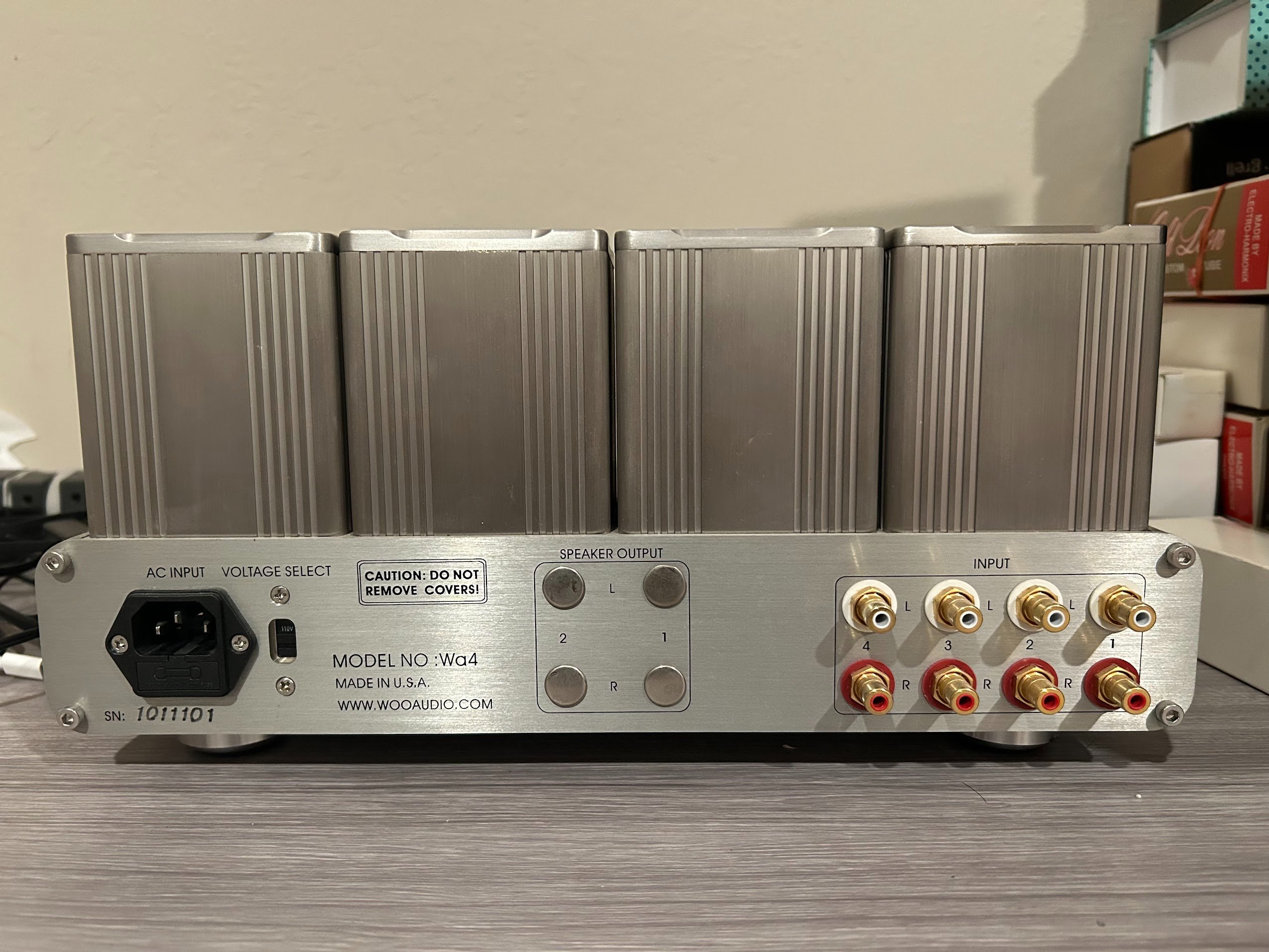 Sold: Woo Audio WA4 | Headphone Reviews and Discussion - Head-Fi.org