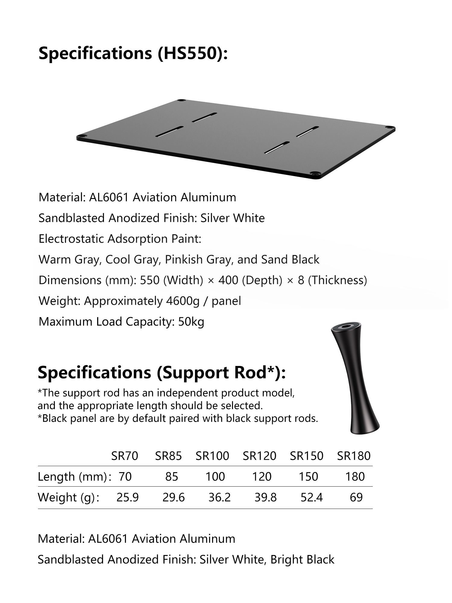 ddHiFi HS550 HiFi Display Stand for Desktop DAC Amp | Headphone Reviews and Discussion - Head-Fi.org