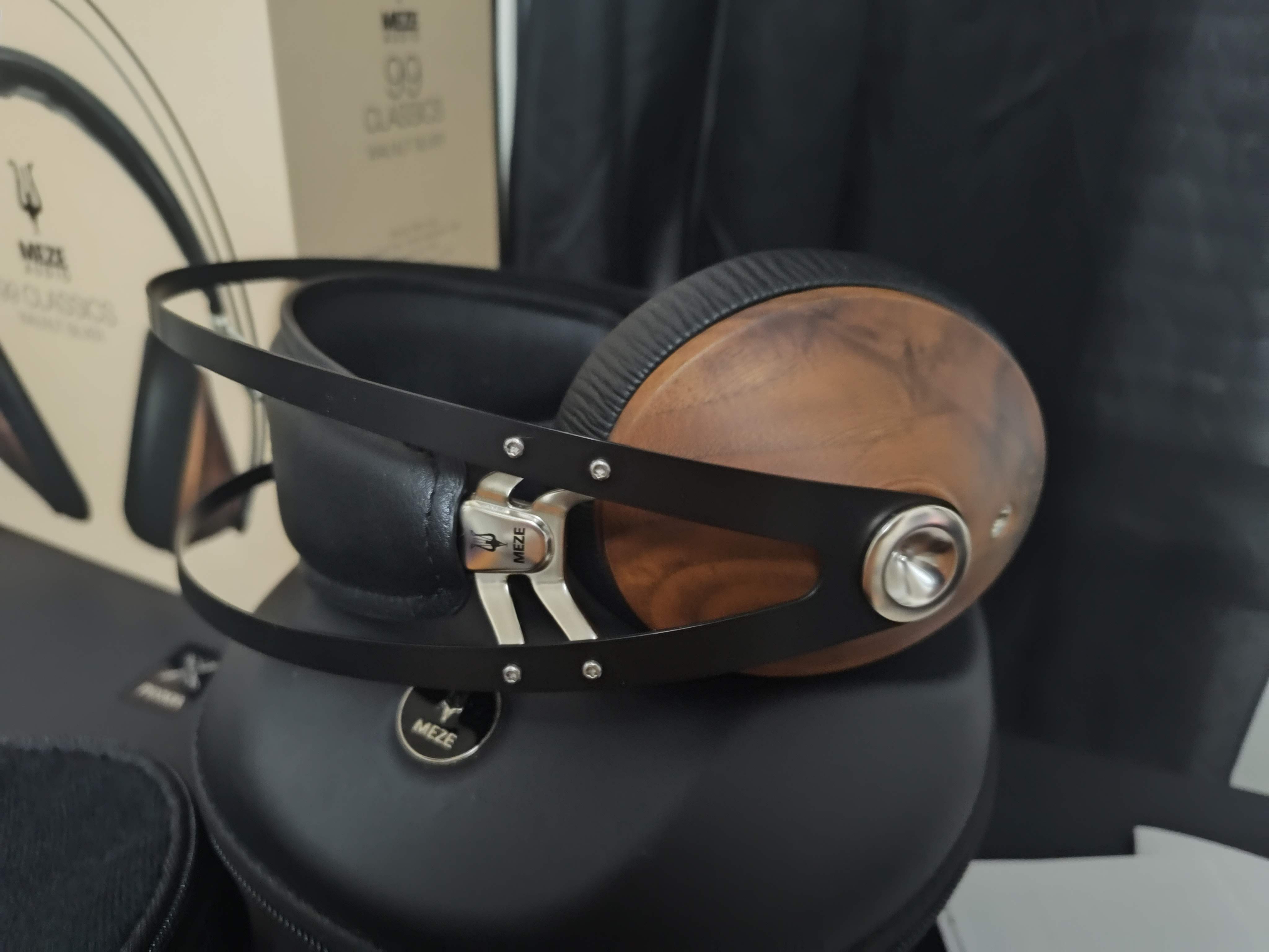 Sold: Meze 99 Classics (walnut/silver) with case, box & 1 cable ...