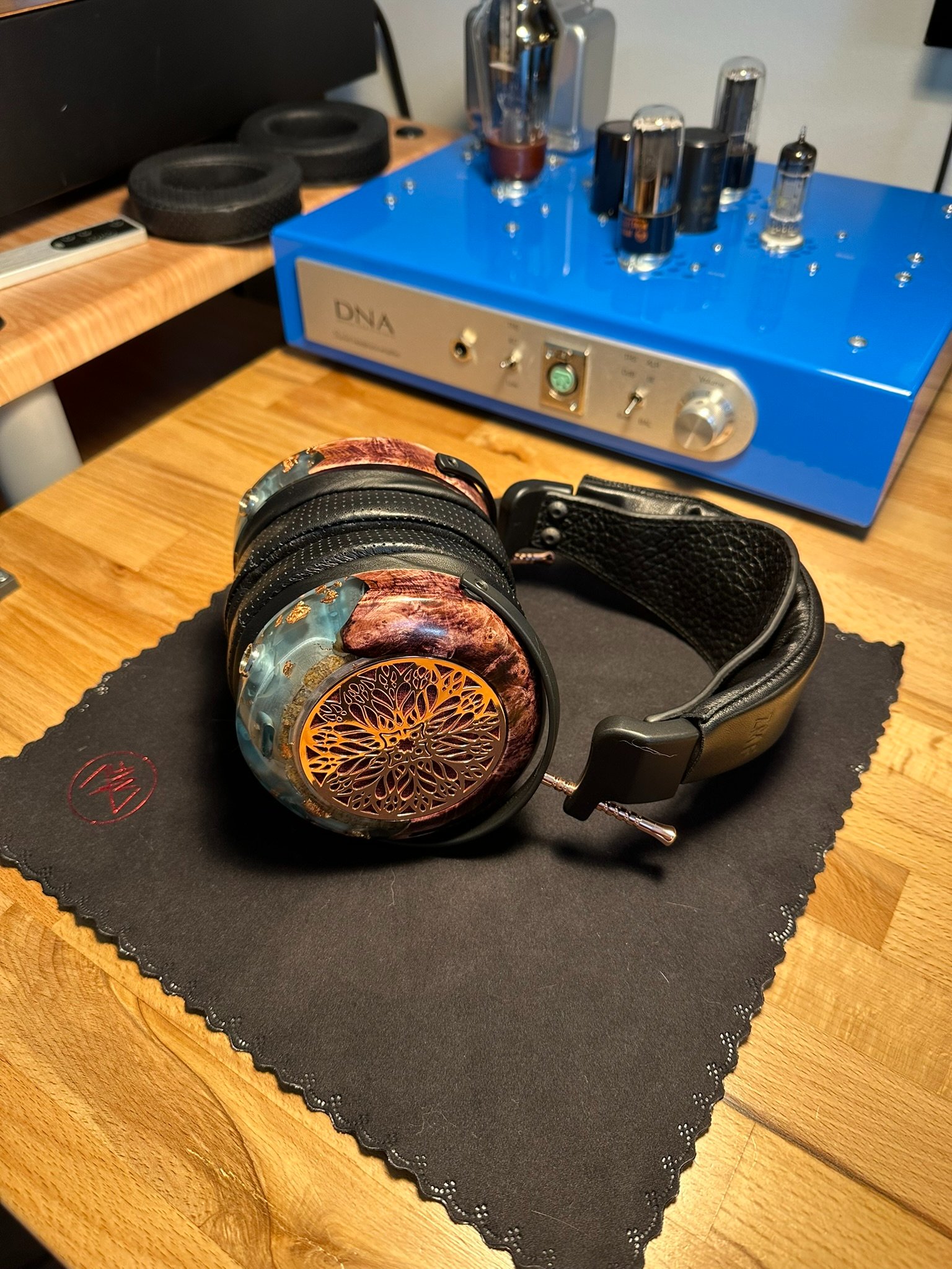 Sold: ZMF Atrium Open "MALORT" Gold Flake + Grand Palladium | Headphone ...