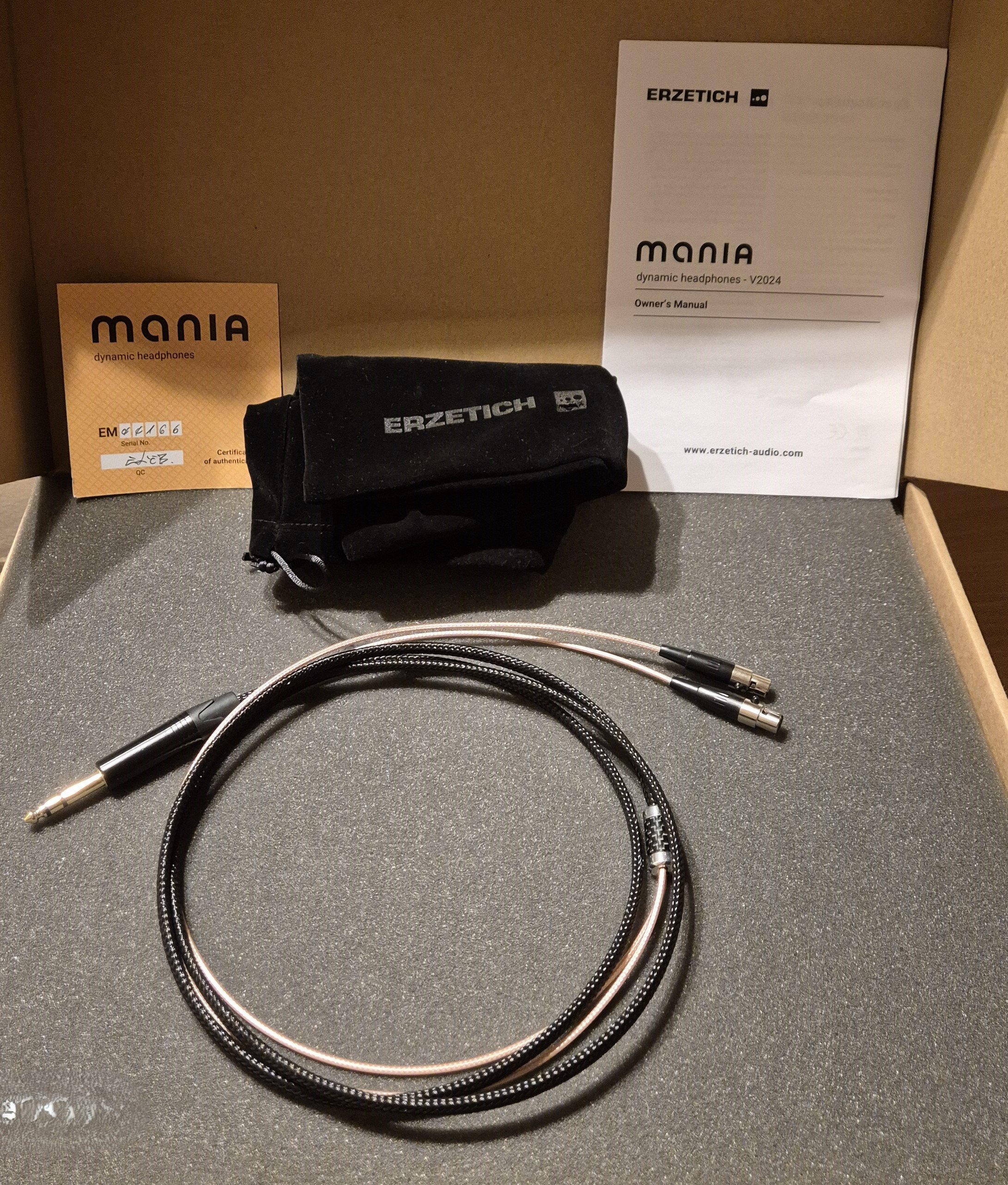 Closed: Erzetich Audio Mania 2024 Headphones in AS-NEW condition ...
