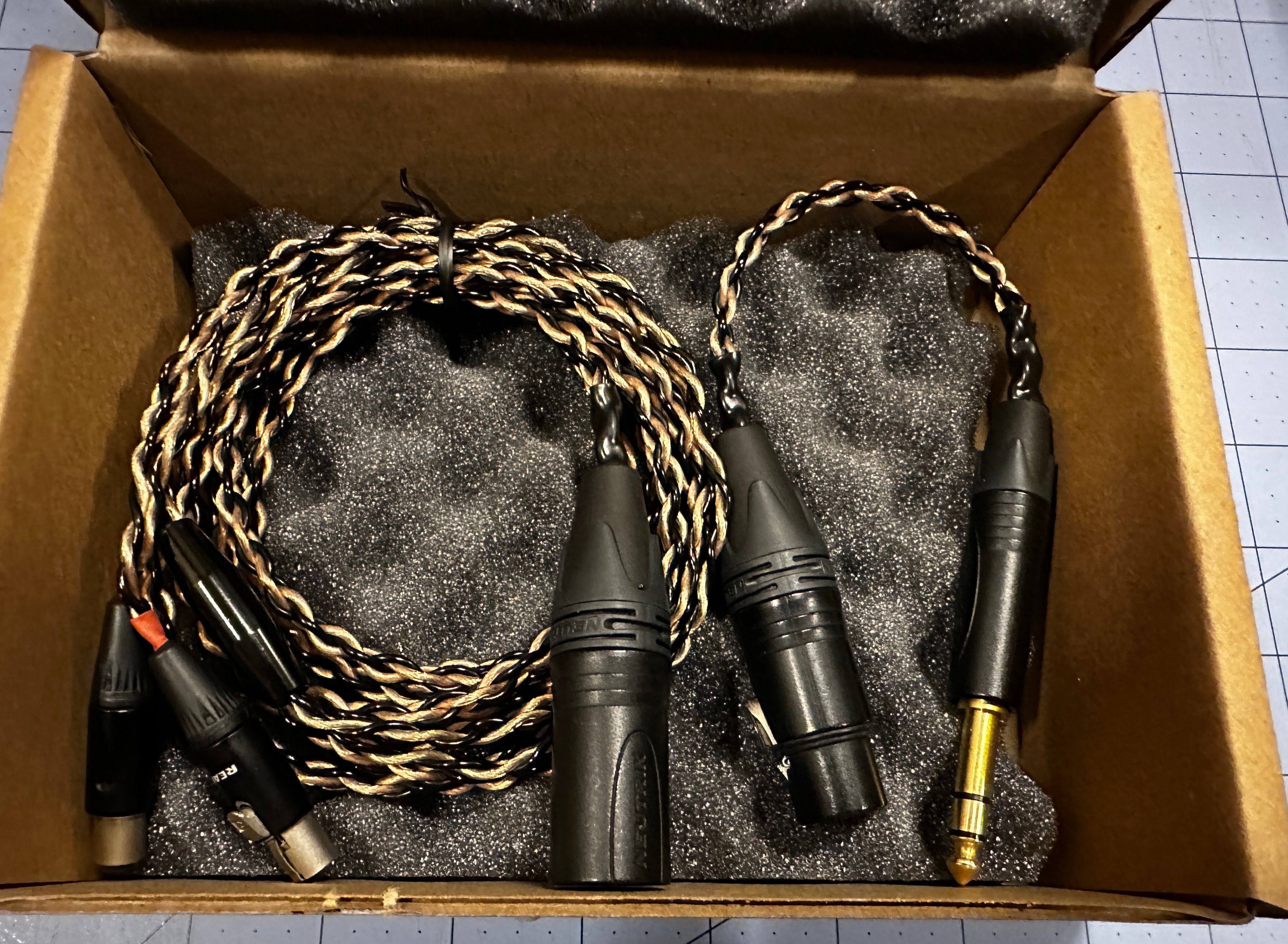 Closed: Audeze LCD-5 Premium Balanced Cable w/ 1/4" Adapter | Headphone ...