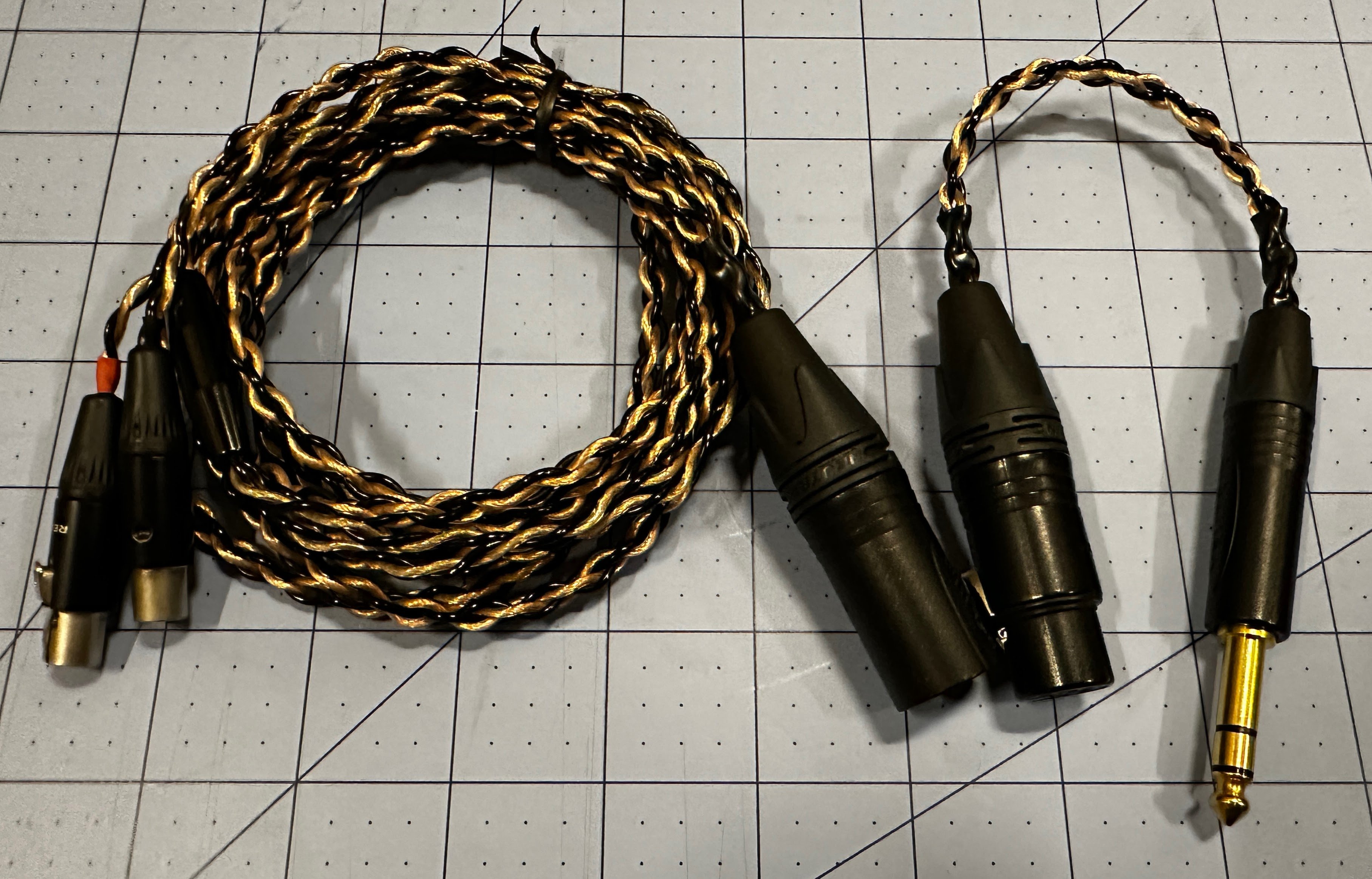 Closed: Audeze LCD-5 Premium Balanced Cable w/ 1/4" Adapter | Headphone ...