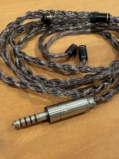 Sold: Marco's Custom Cable Copper IEM Cable MMCX/4.4mm | Headphone ...