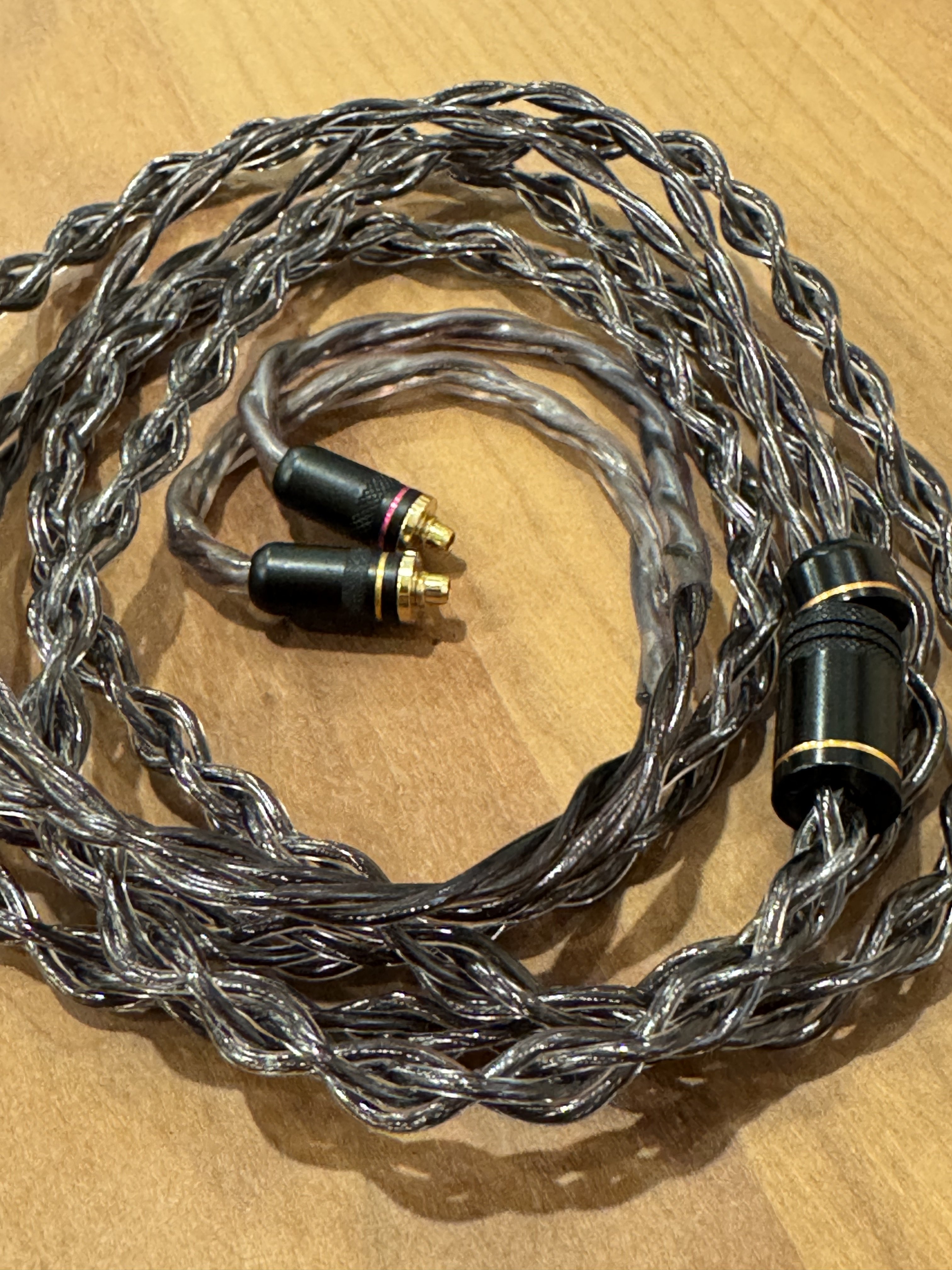 Sold: Marco's Custom Cable Copper IEM Cable MMCX/4.4mm | Headphone ...