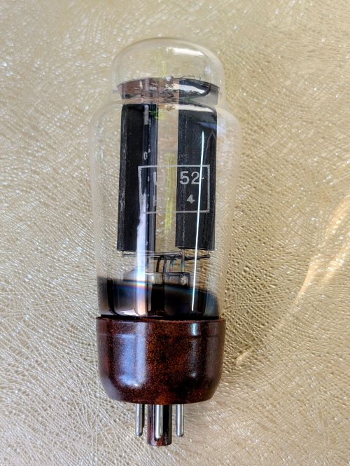 Sold: GEC U52 rectifier with inverted cup getter in excellent condition ...