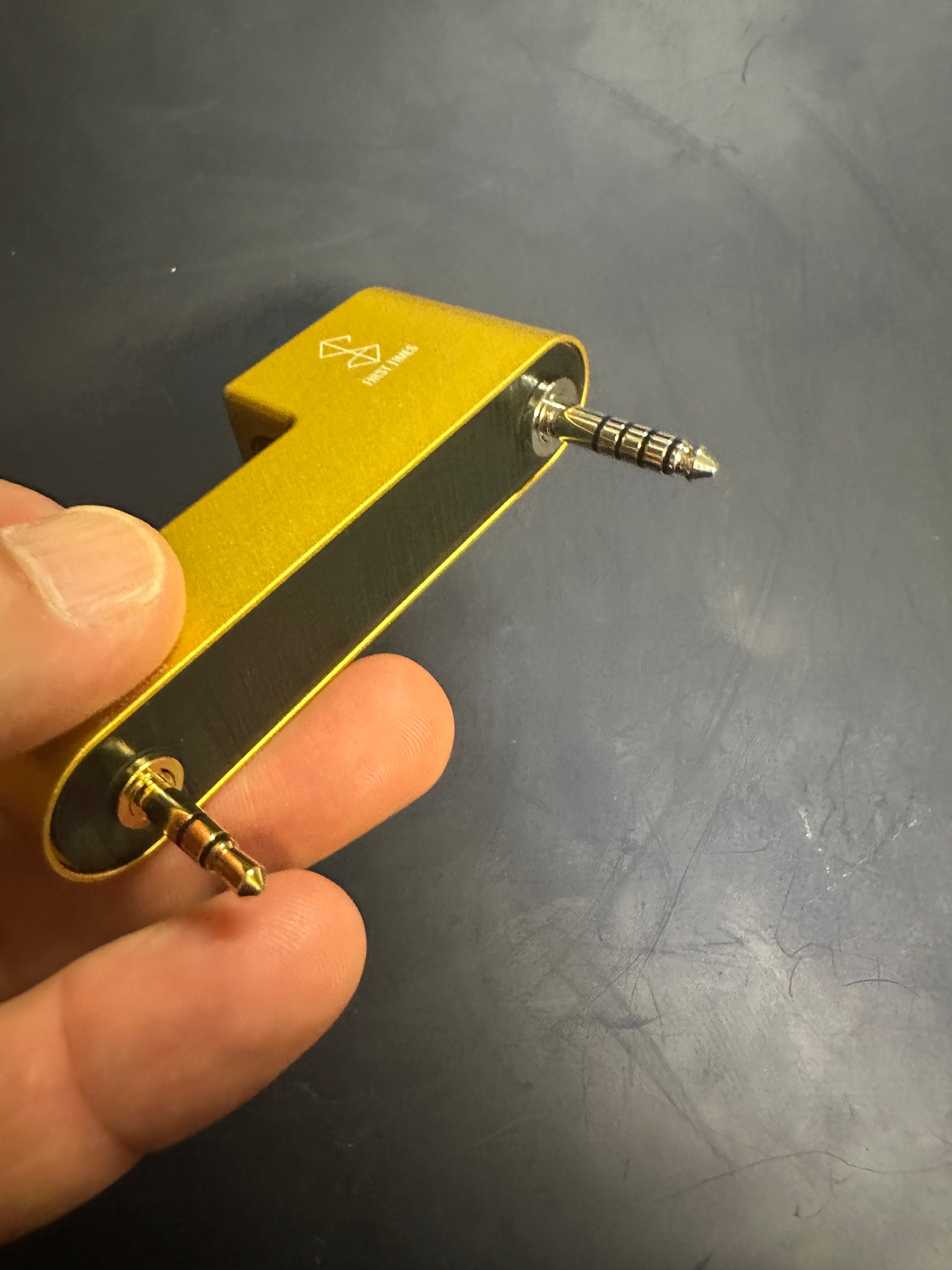 Sold: Sony WM1ZM2 PWA "First Times" Ground Pin Adapter | Headphone ...