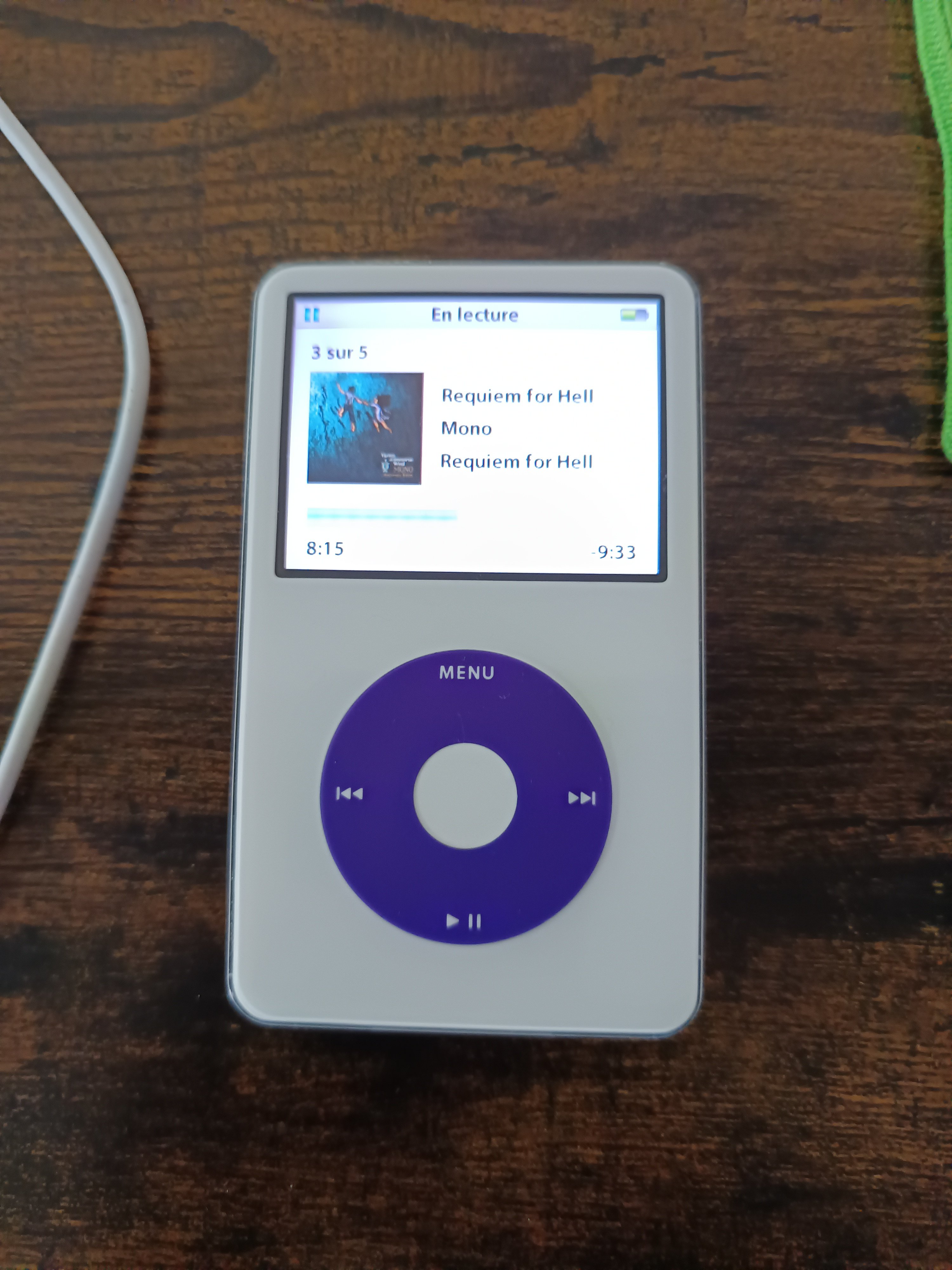 Closed: Ipod Classic 5.5 Gen (Dac Wolfson) 512 Go shipping costs ...