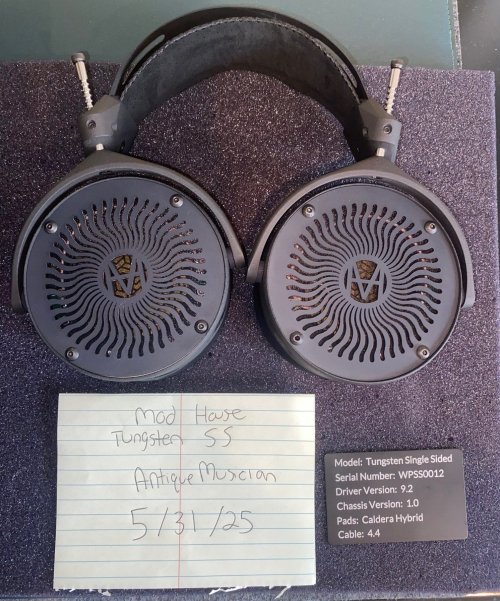 Sold: Mod House Tungsten SS w/ Extras | Headphone Reviews and ...