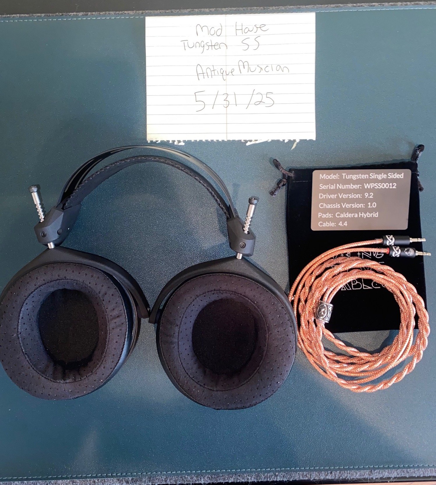 Sold: Mod House Tungsten SS w/ Extras | Headphone Reviews and ...