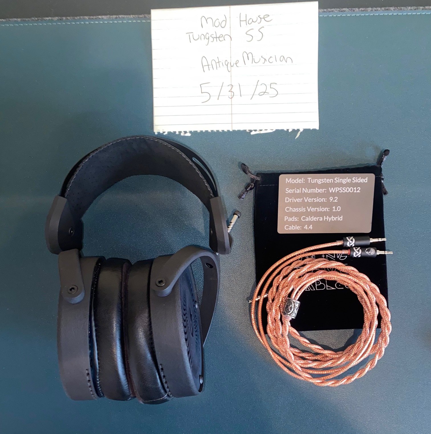 Sold: Mod House Tungsten SS w/ Extras | Headphone Reviews and ...