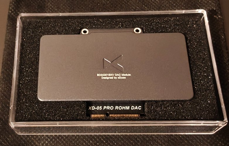ROHM DAC Card BD34301EKV (Modded NPAudio Steve) UNUSED NEW XD05 Pro ...