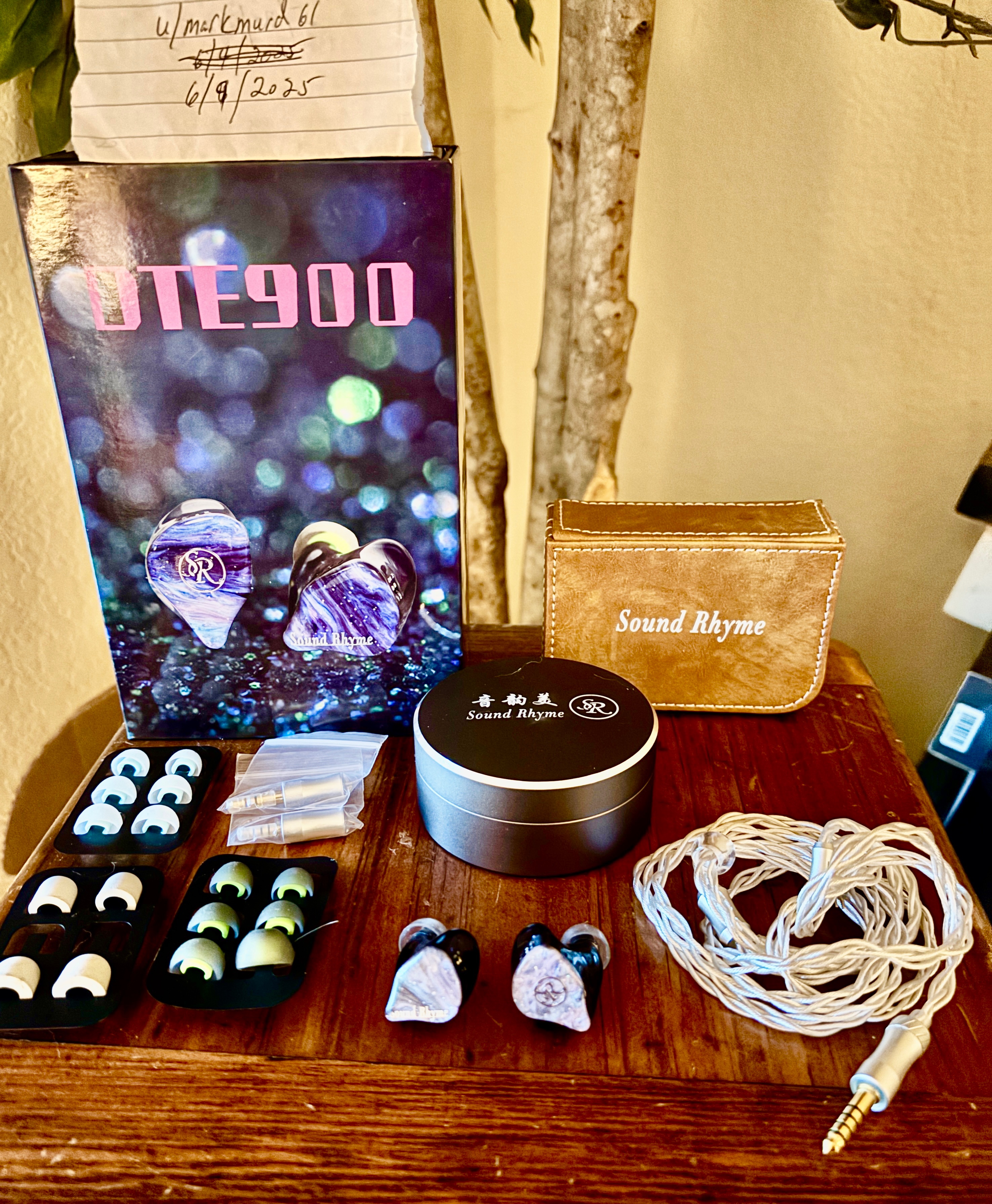 Sold: Sound Rhyme DTE900 - Mint Condition | Headphone Reviews and ...
