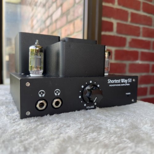 Shortest Way SW51+ 230V [ Class A SET Tube Amplifier ] | Headphone ...
