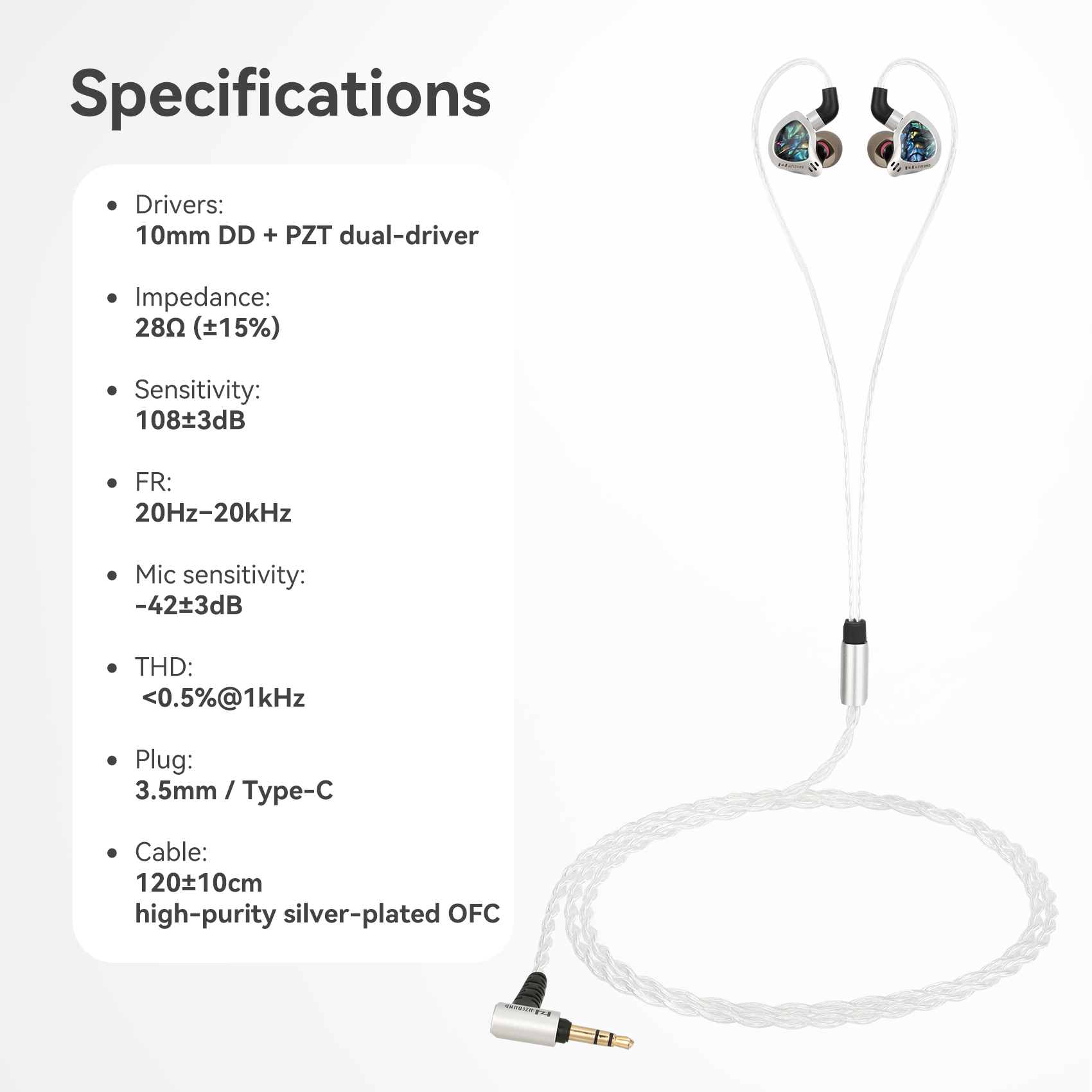 KeepHiFi Introduces HZSOUND GINKGO Dual-Driver HiFi Earphones, PVD ...