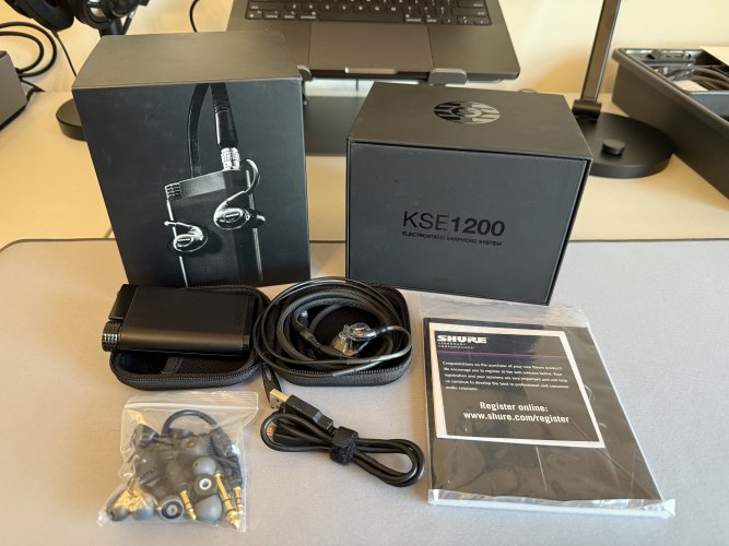 Closed: shure Kse1500 iem with ksa1200 energizer | Headphone Reviews ...