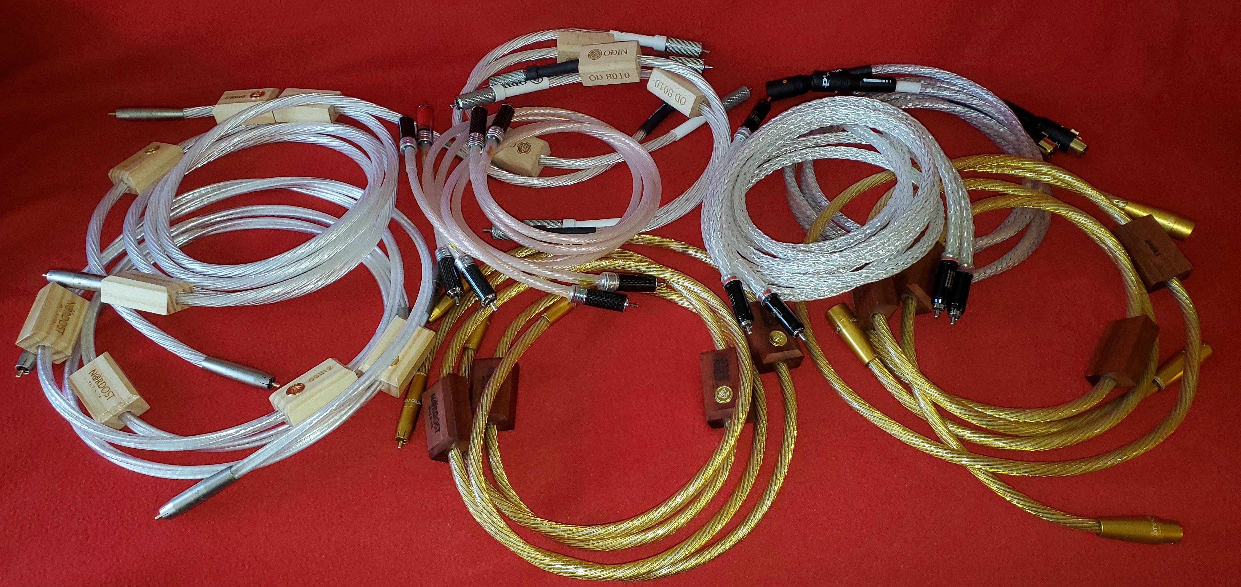 FS: Large assorted RCA & XLR Interconnect Cables. | Headphone Reviews ...