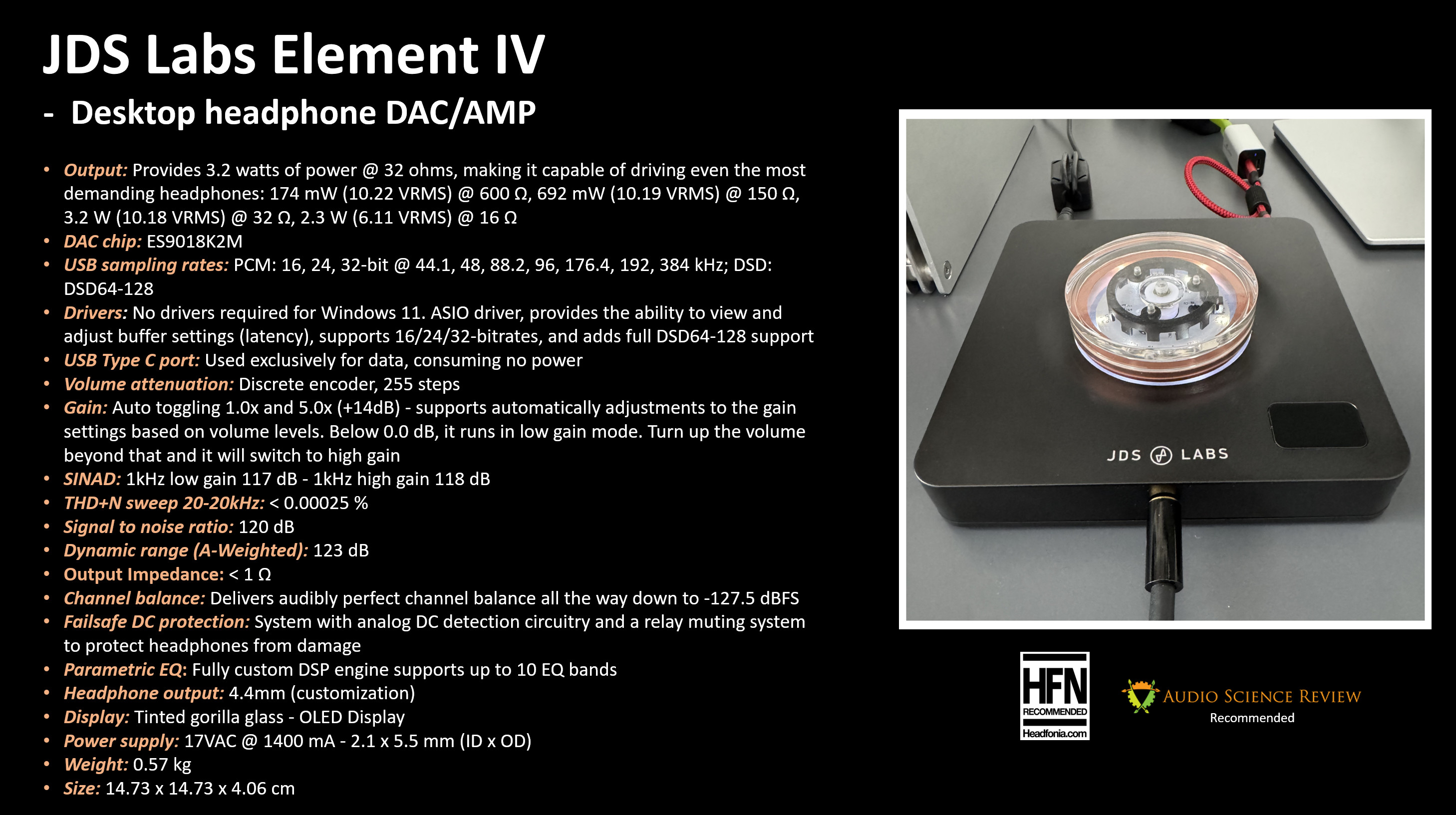 JDS Labs Element 4 Released | Page 20 | Headphone Reviews and ...