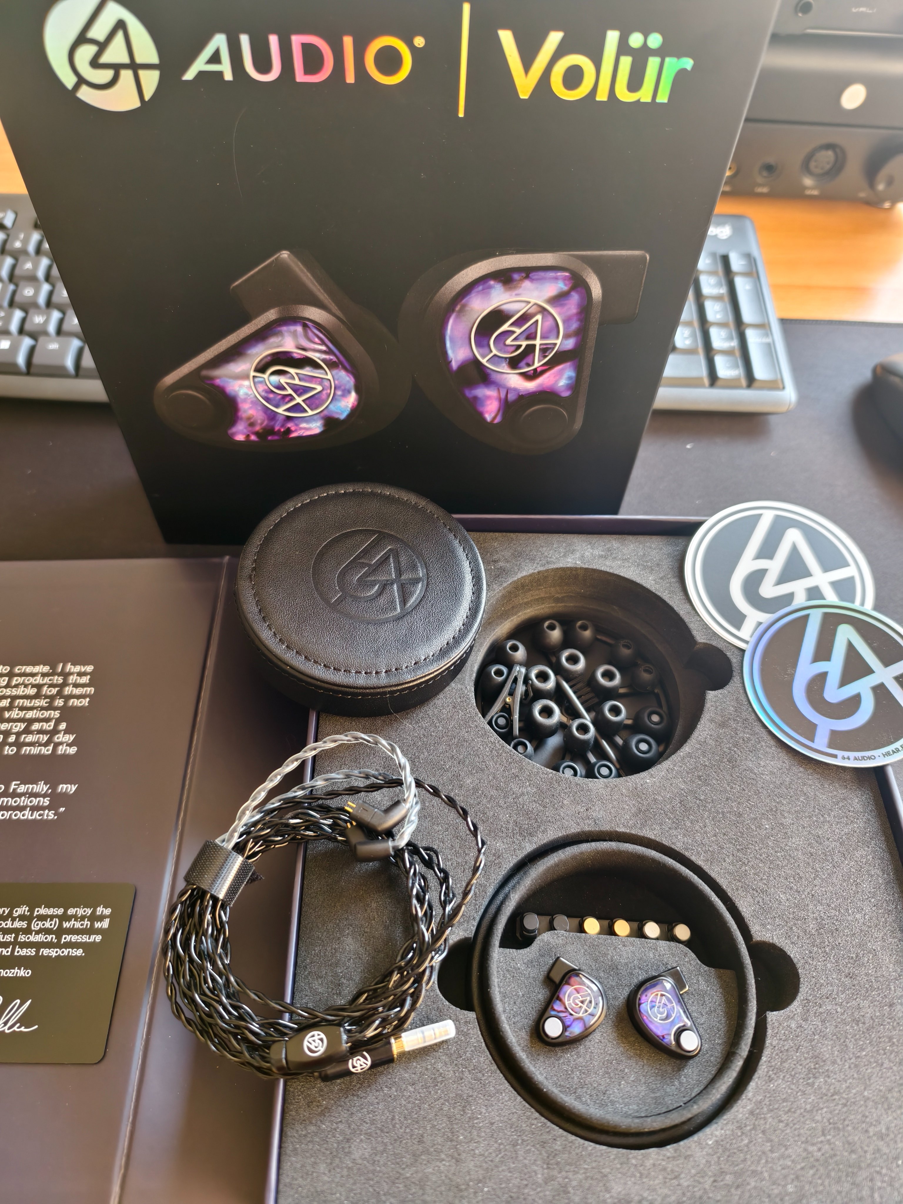 Sold: 64 Audio Volur - perfect conditions - complete in the original ...