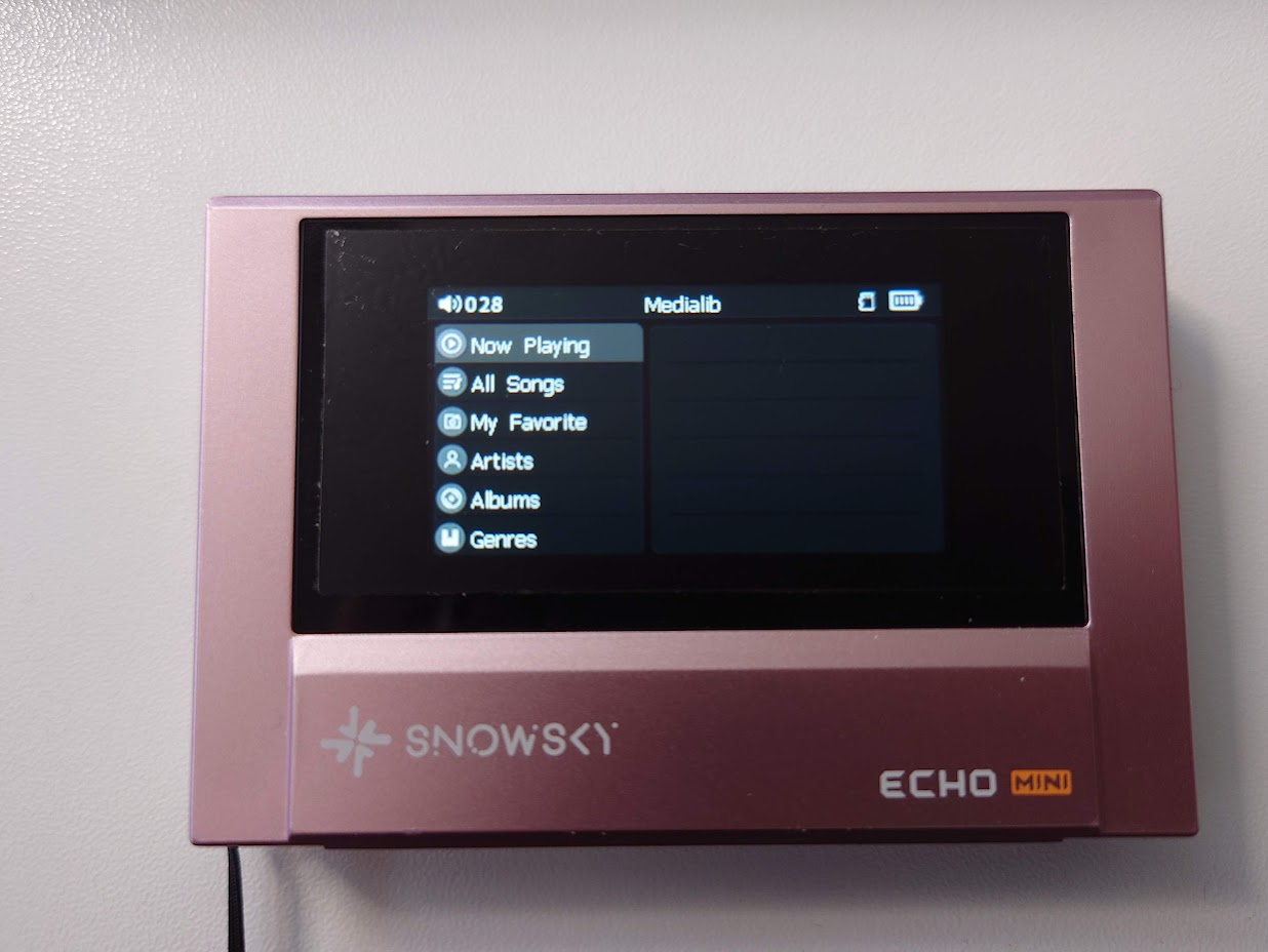 FIIO’s innovative sub brand, SNOWSKY Pure Music Player ECHO MINI Is Officially Released ...