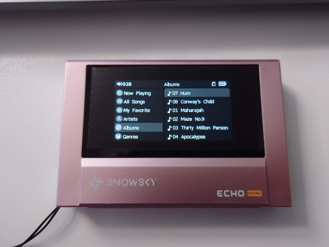 FIIO’s innovative sub brand, SNOWSKY Pure Music Player ECHO MINI Is ...