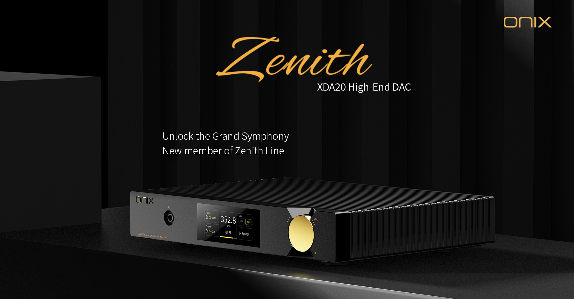 Introducing ONIX Zenith XST20 - High-End SACD Transport with true DSD ...