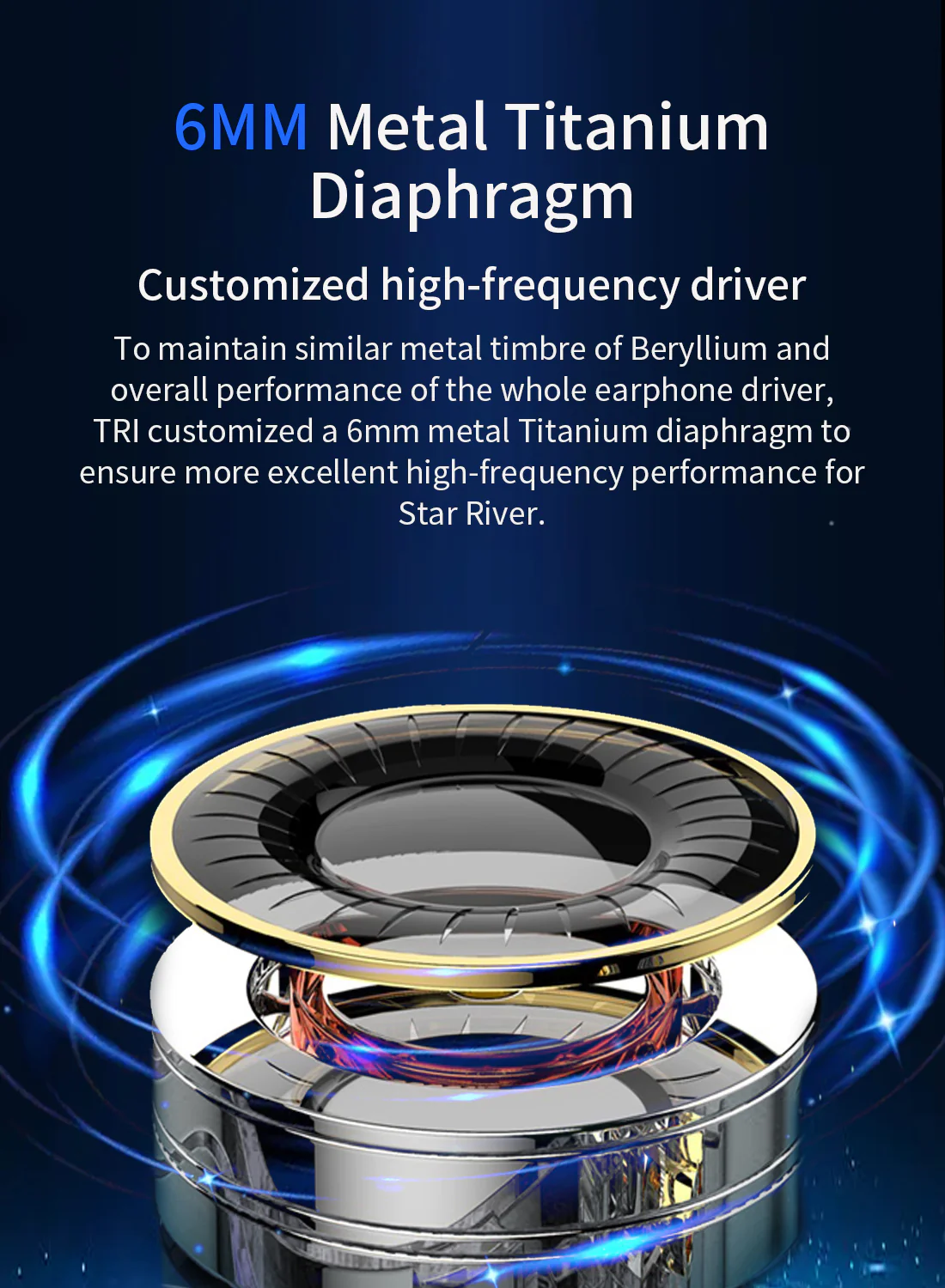 【TRI Star River】High end IEM Earphones Quality In-ear Monitors Dual ...