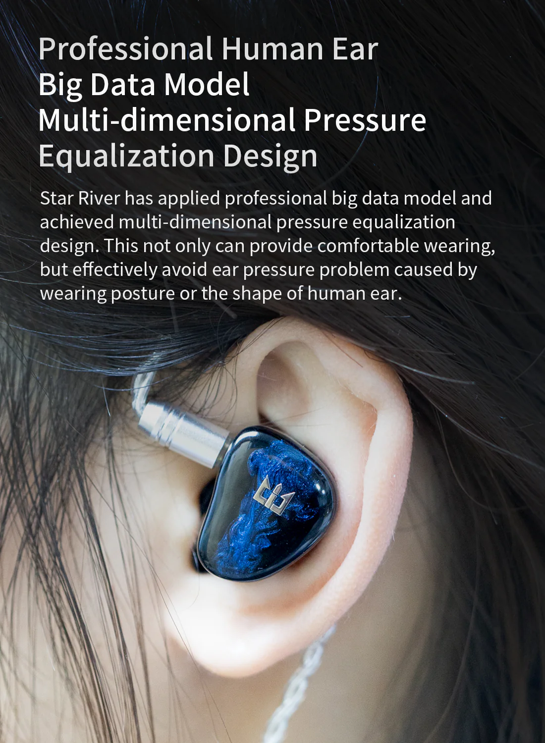 【TRI Star River】High end IEM Earphones Quality In-ear Monitors Dual ...