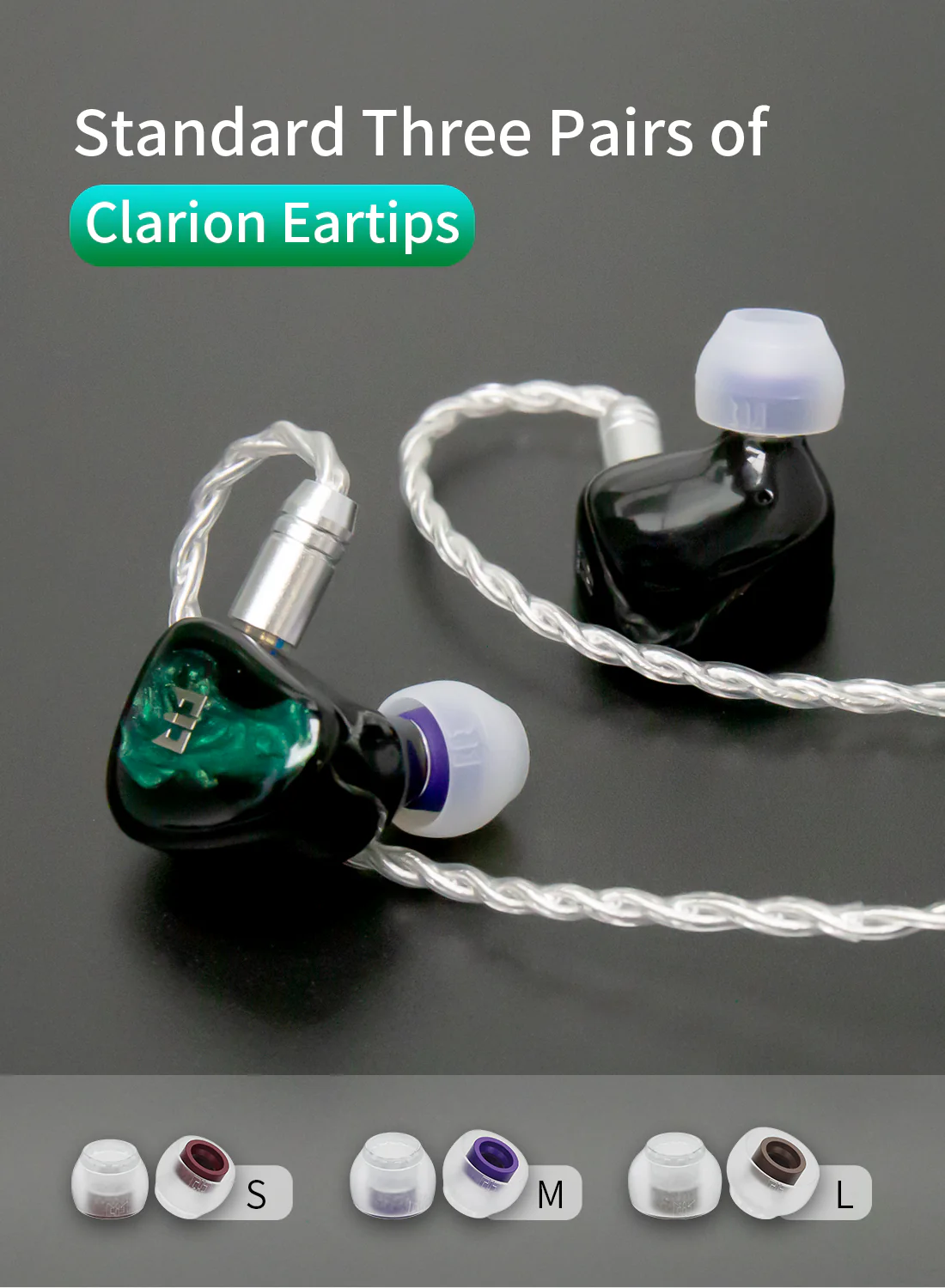 【TRI Star River】High end IEM Earphones Quality In-ear Monitors Dual ...