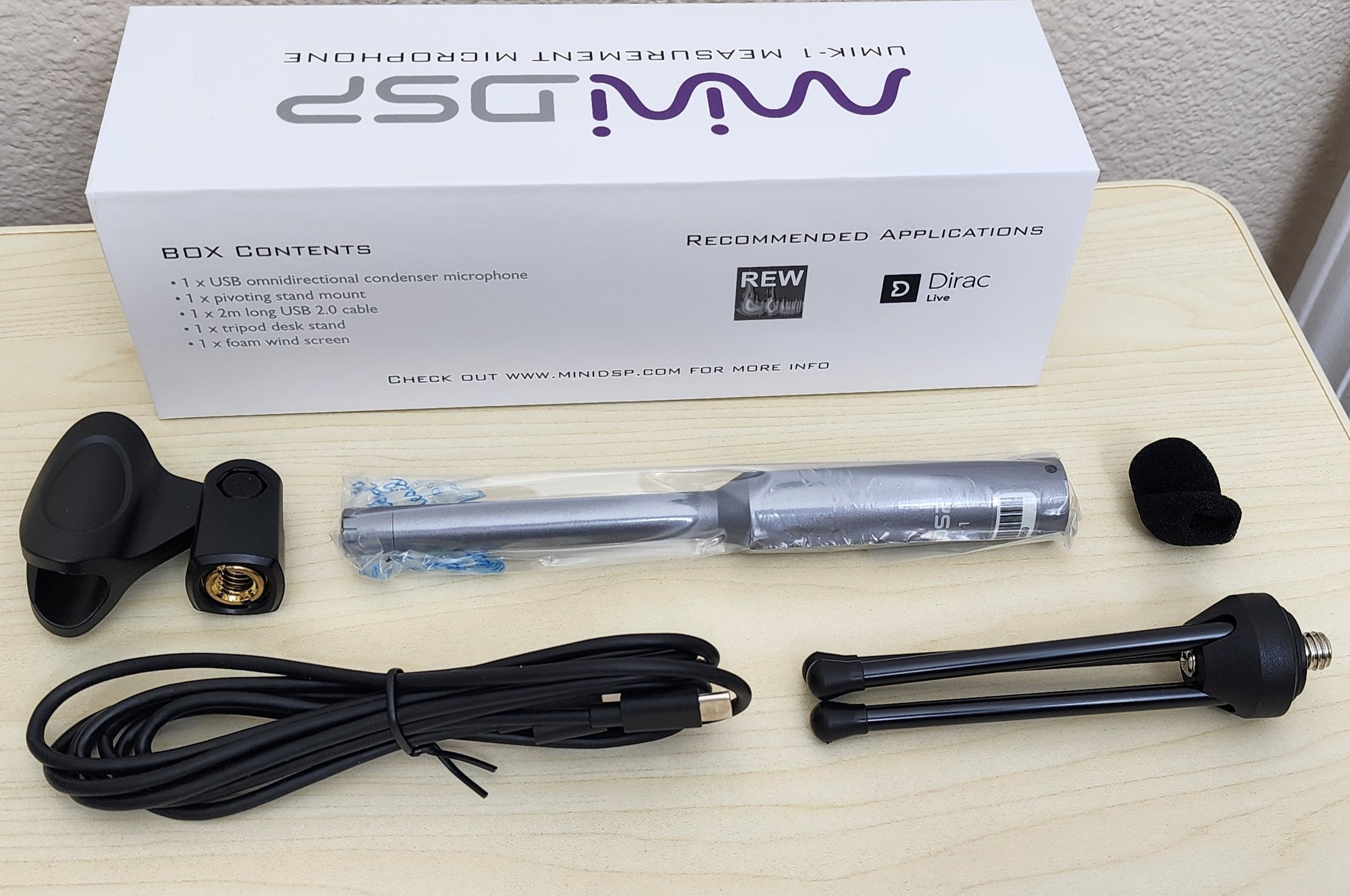 Sold: MINIDSP UMIK-1 | Headphone Reviews and Discussion - Head-Fi.org