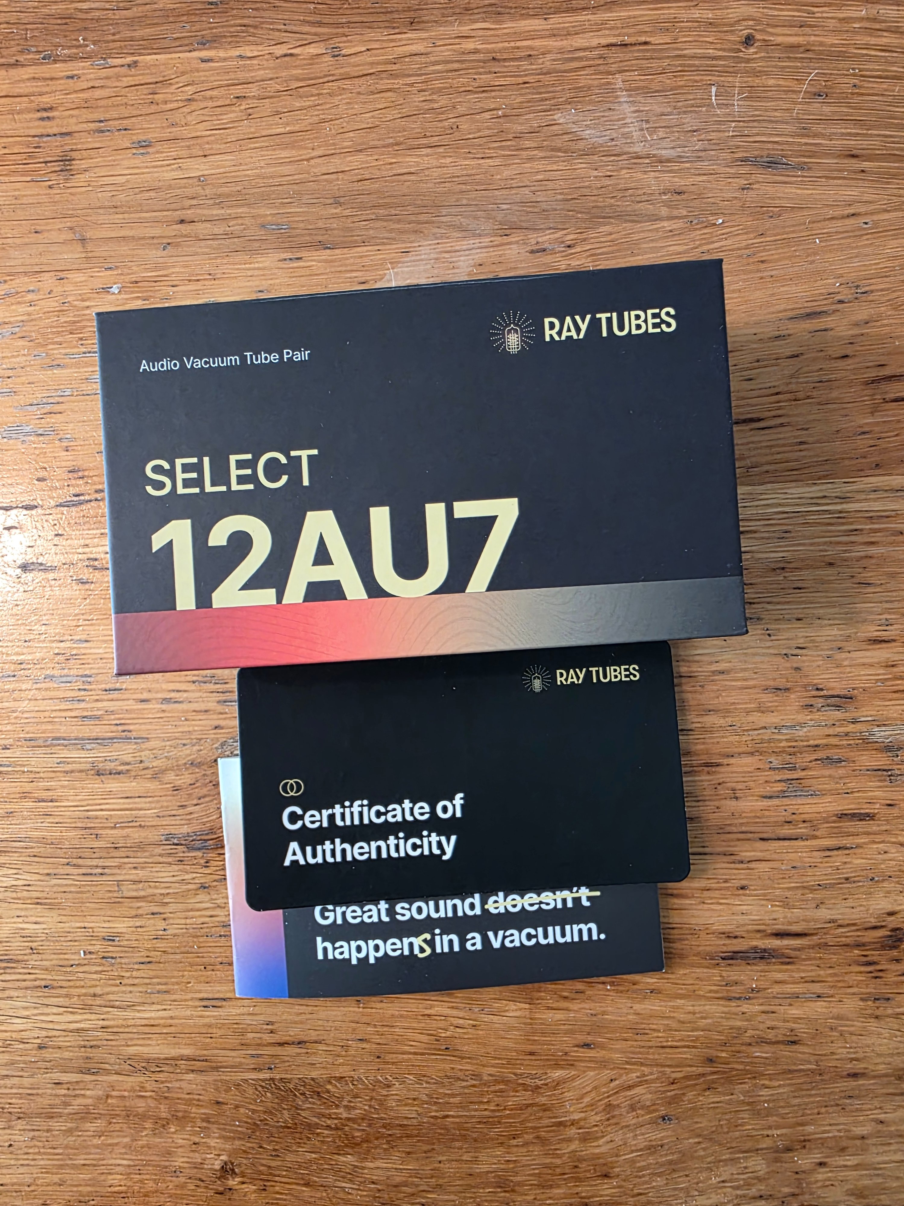 Closed: Apos Ray Select Tubes | Headphone Reviews and Discussion - Head-Fi.org