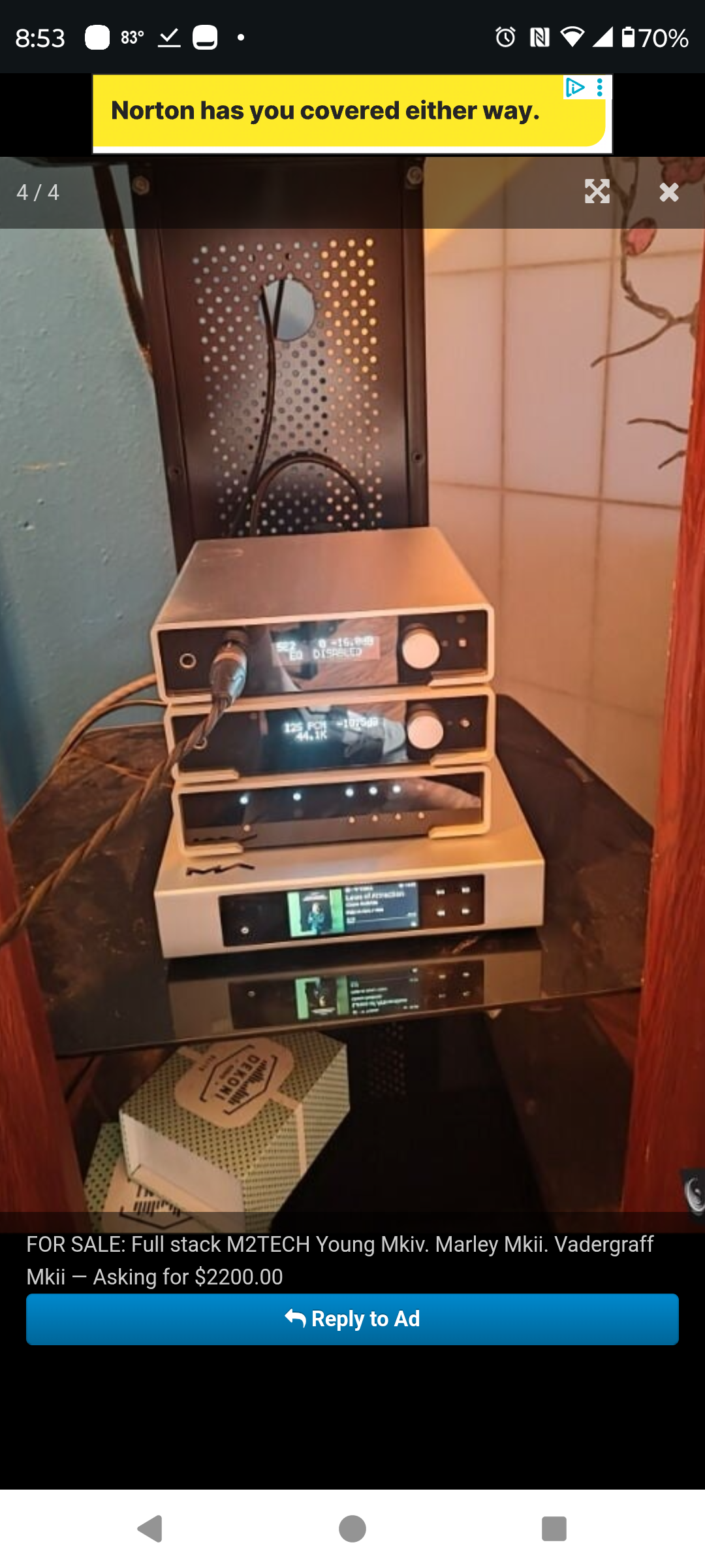 Full complete totl stack M2TECH | Headphone Reviews and Discussion ...